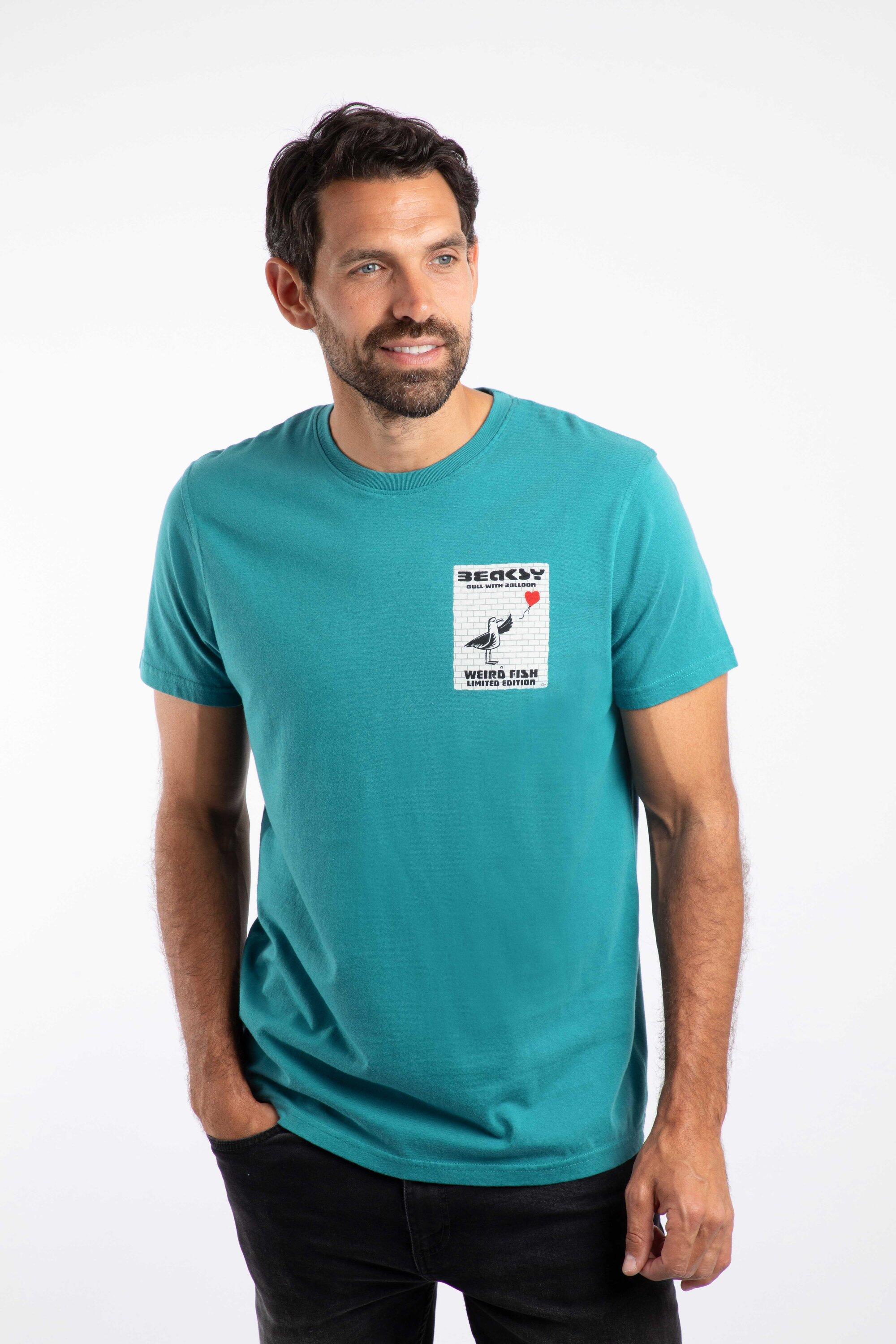 Beaksy Back Print Artist T-Shirt WEIRD FISH | Decathlon