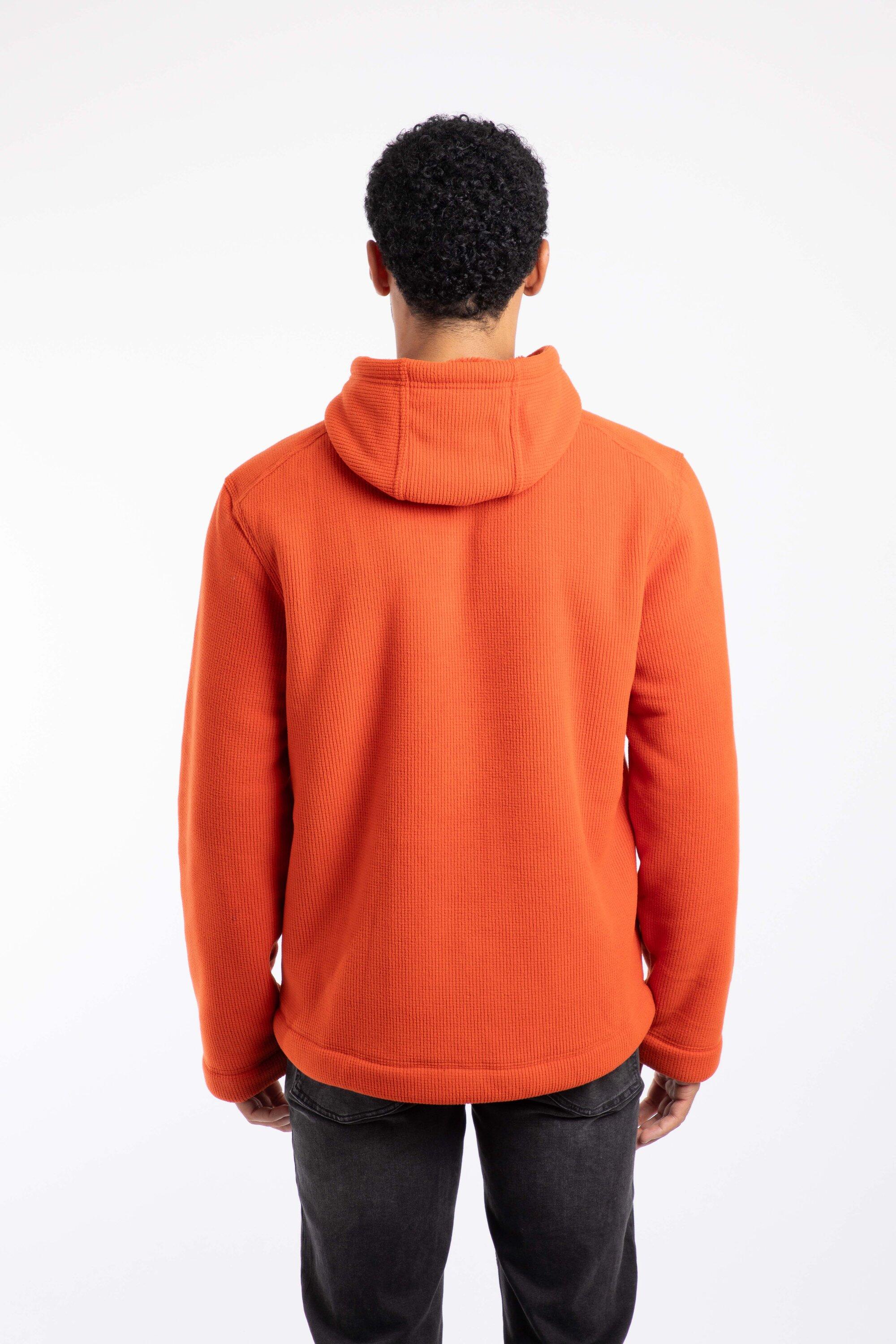 Inglewood Button Neck Grid Fleece Hoodie WEIRD FISH | Decathlon