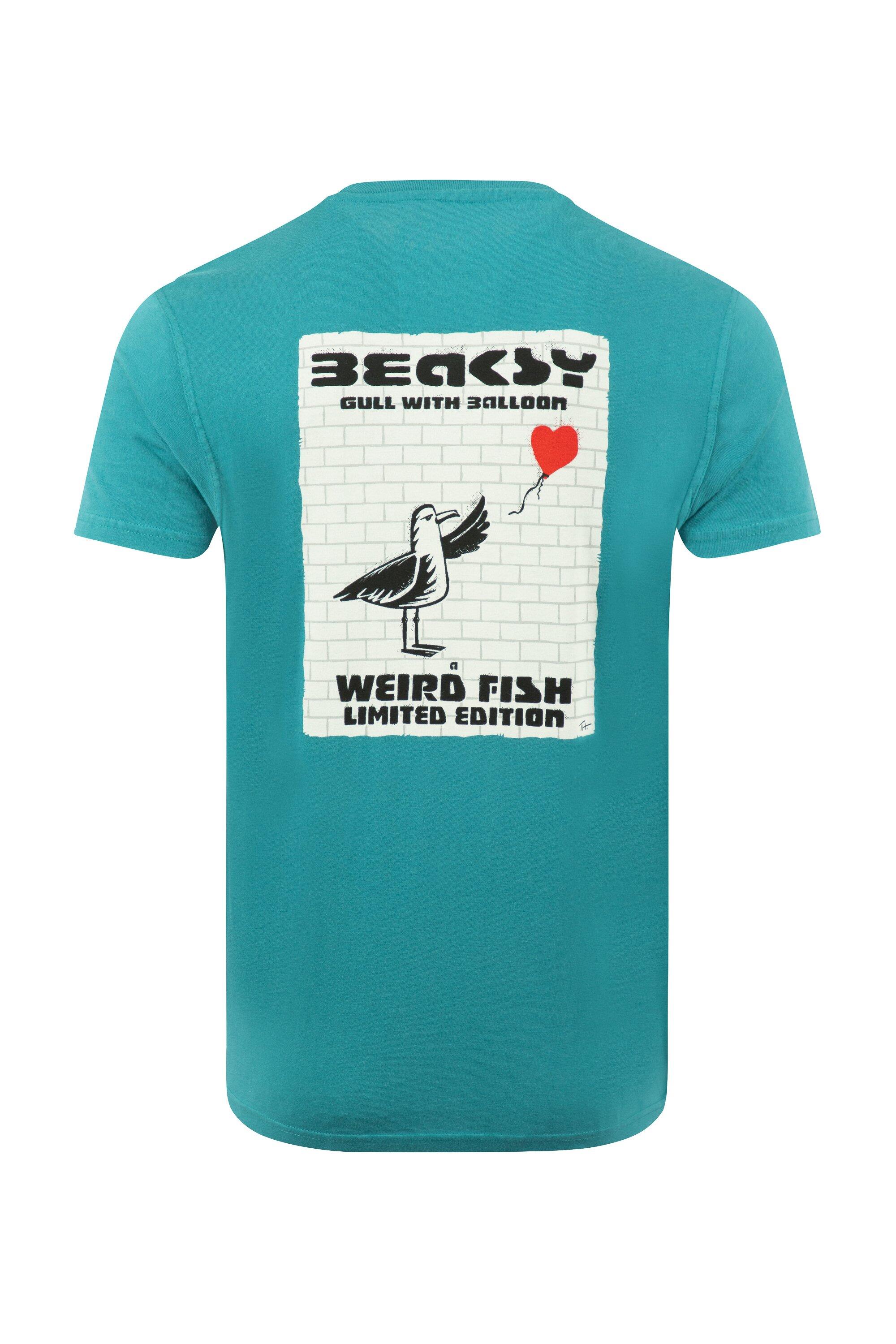 Beaksy Back Print Artist T-Shirt WEIRD FISH | Decathlon