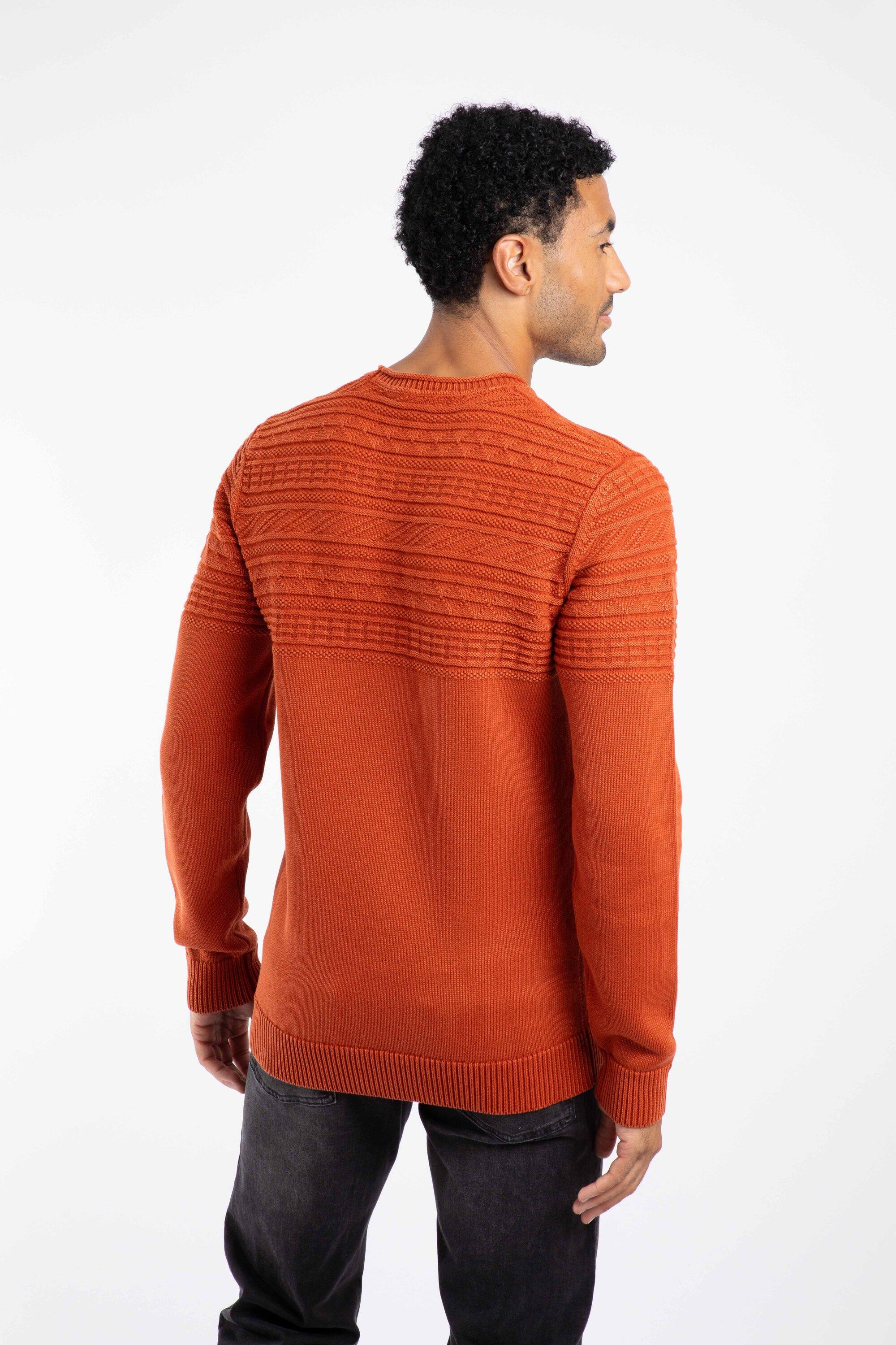 Fahri Mixed Stitch Crew Neck Jumper WEIRD FISH | Decathlon