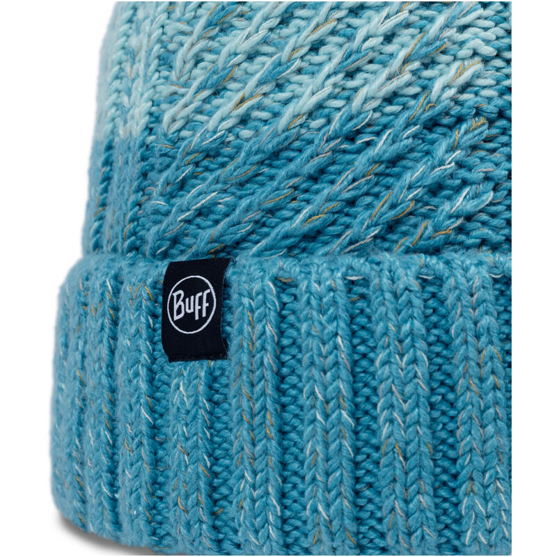 Czapka BUFF KNITTED & FLEECE BAND BEANIE AKNA TOURMALINE BUFF | Decathlon