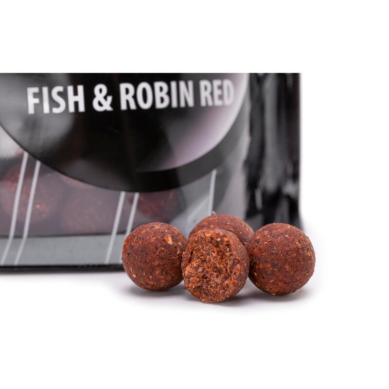Sada boilies SuperFeed Pure Ryba & Robin Red 18mm 1kg 3ks TANDEM BAITS ...