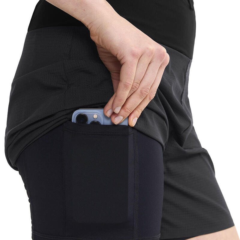 Short Craft Pro Trail Noir Femme CRAFT | Decathlon