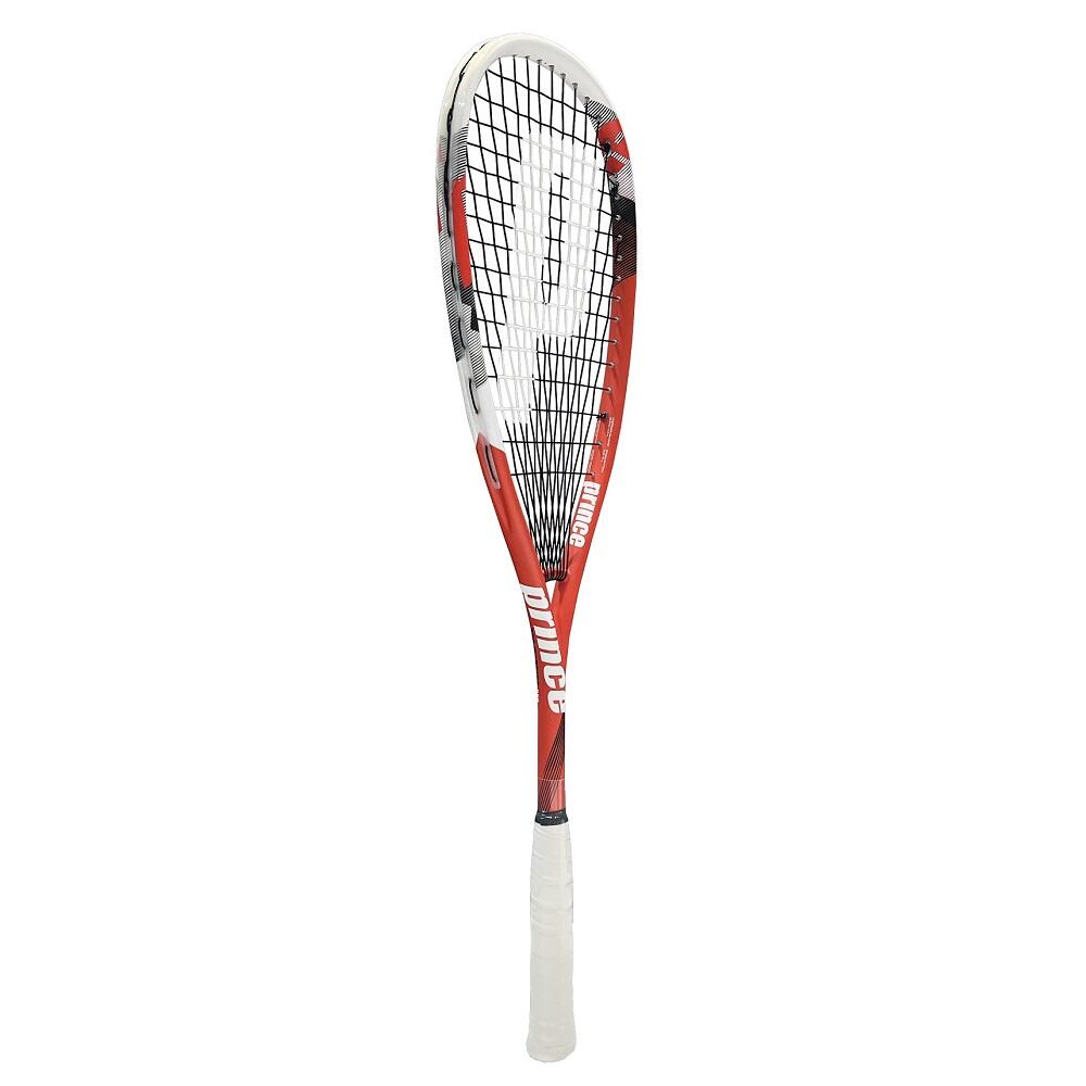 Prince Pro Warrior 650 PowerBite Squash Racket Twin Set, Covers & 3 ...