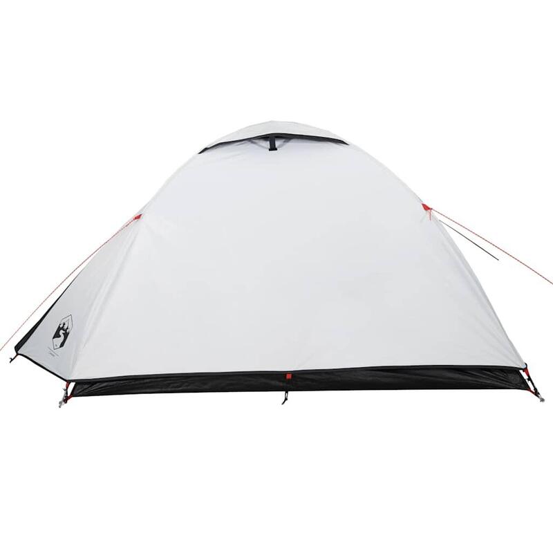 VIDAXL - Cort de camping vidaXL alb, tip cupolă, pentru 4 persoane ...