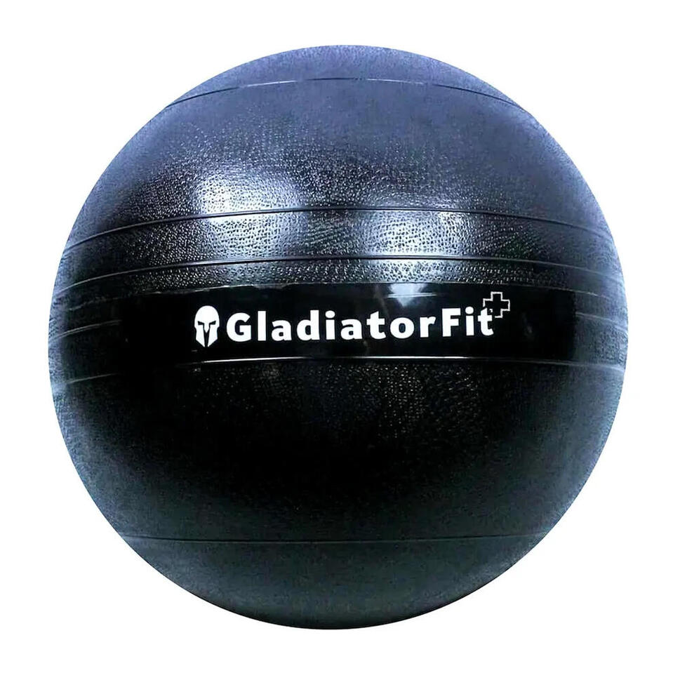 Slam Ball" rubberen verzwaarde fitnessbal GladiatorFit | Decathlon