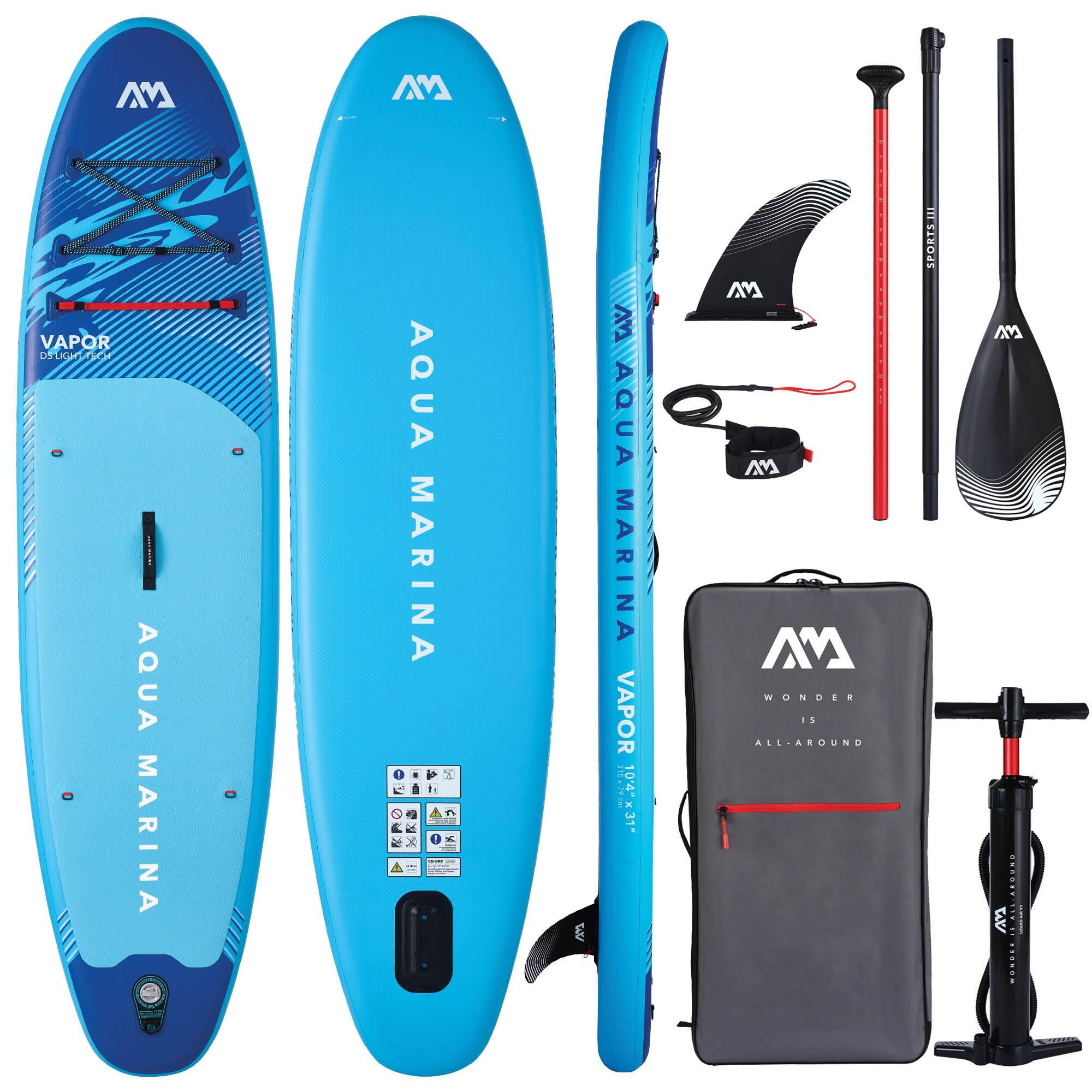 Vapor 10ft4 All Round Inflatable Stand Up Paddle board | Decathlon