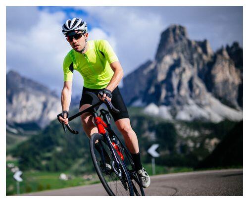 Castelli Superleggera Fietsshirt Korte Mouwen Zwart/Fluo Geel (M ...