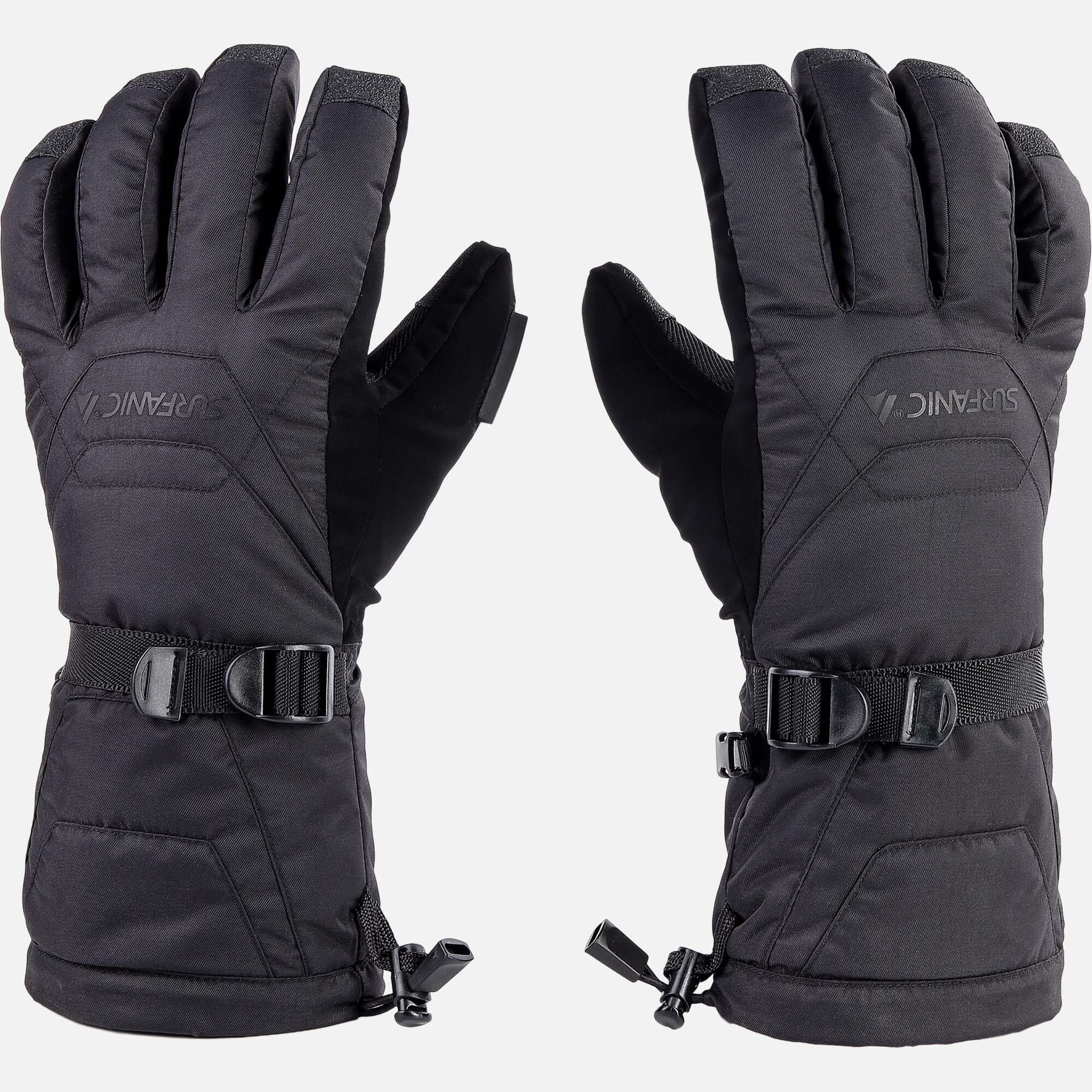 Force Ski Glove Black | Decathlon