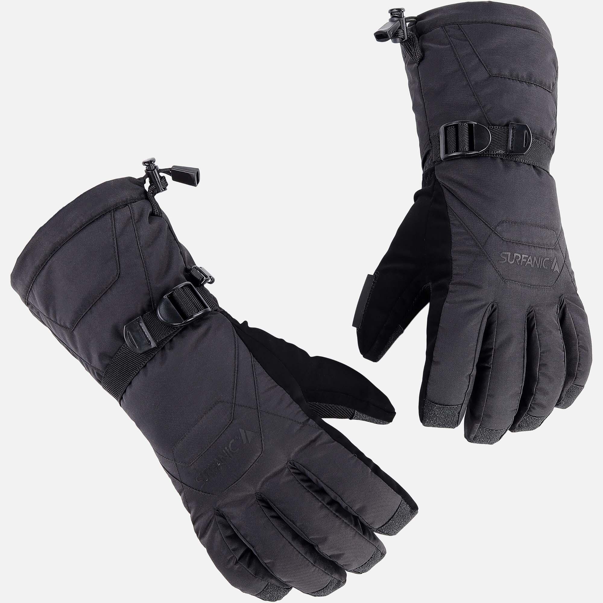Force Ski Glove Black | Decathlon