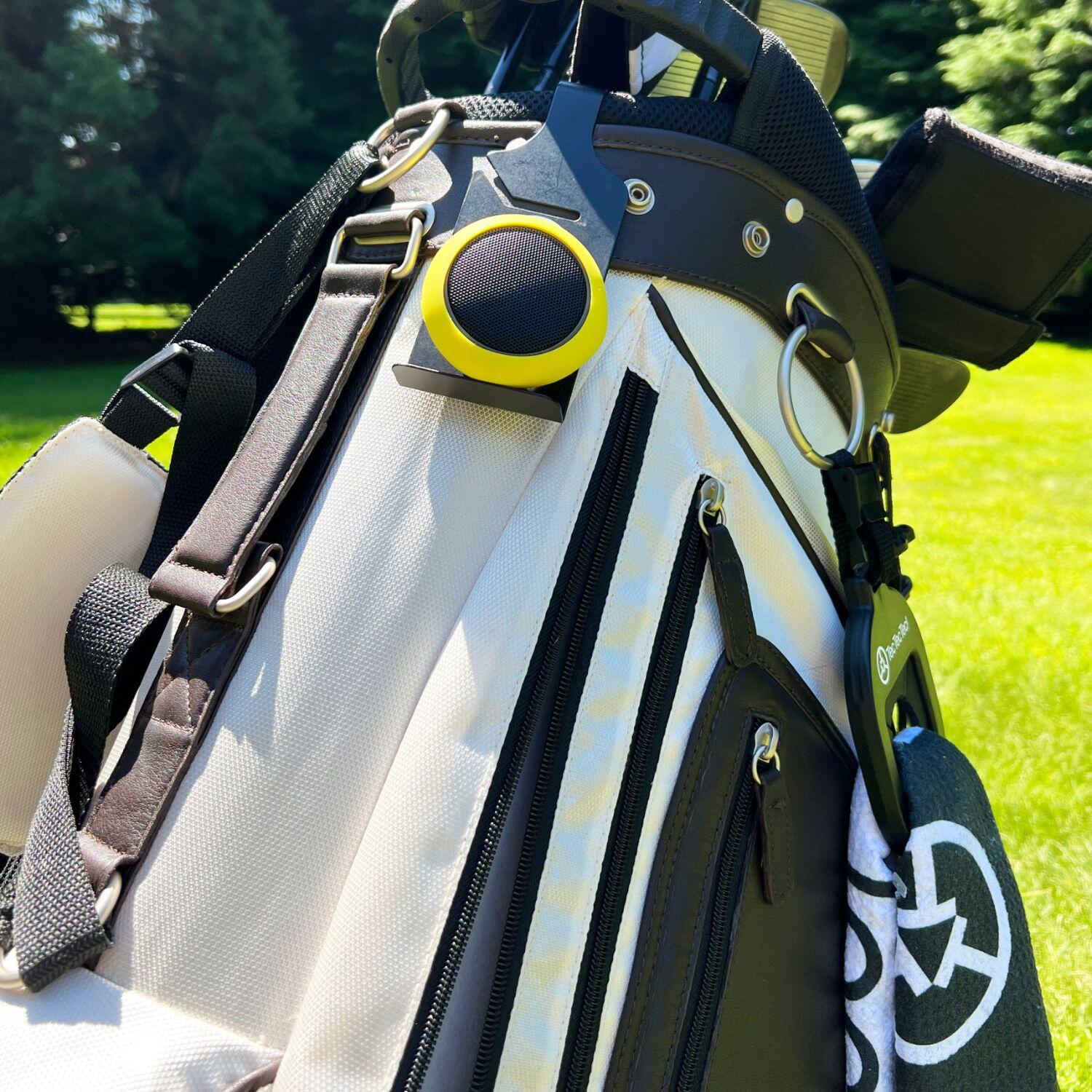 Haut-parleur GPS golf TEAM8 jaune – distances vocales green, obstacles ...