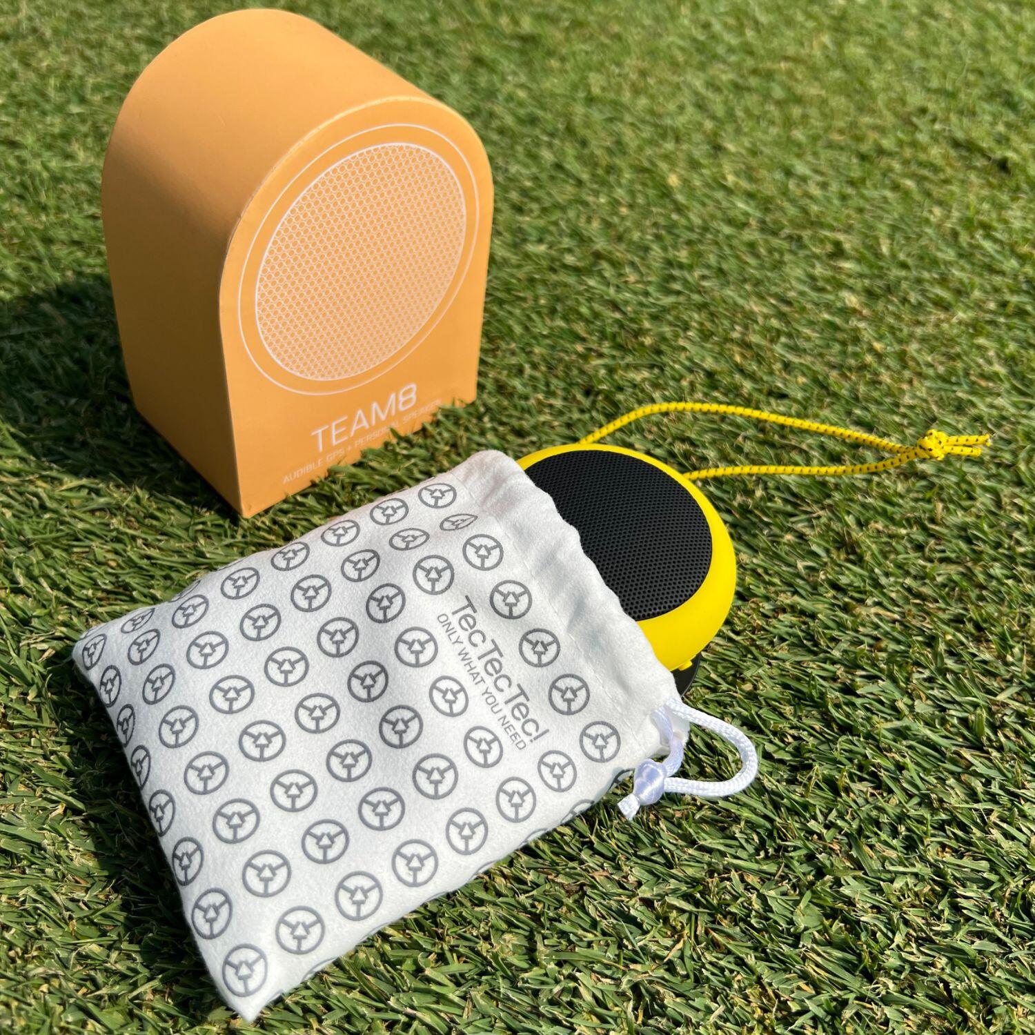 Golf GPS-luidspreker TecTecTec TEAM8 – gesproken afstanden, 12 u – geel | Decathlon