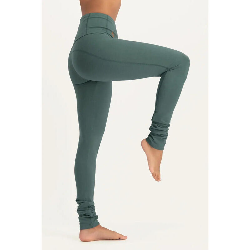Legging de Yoga et Pilates Gaia - Legging tendance taille haute - Forêt ...