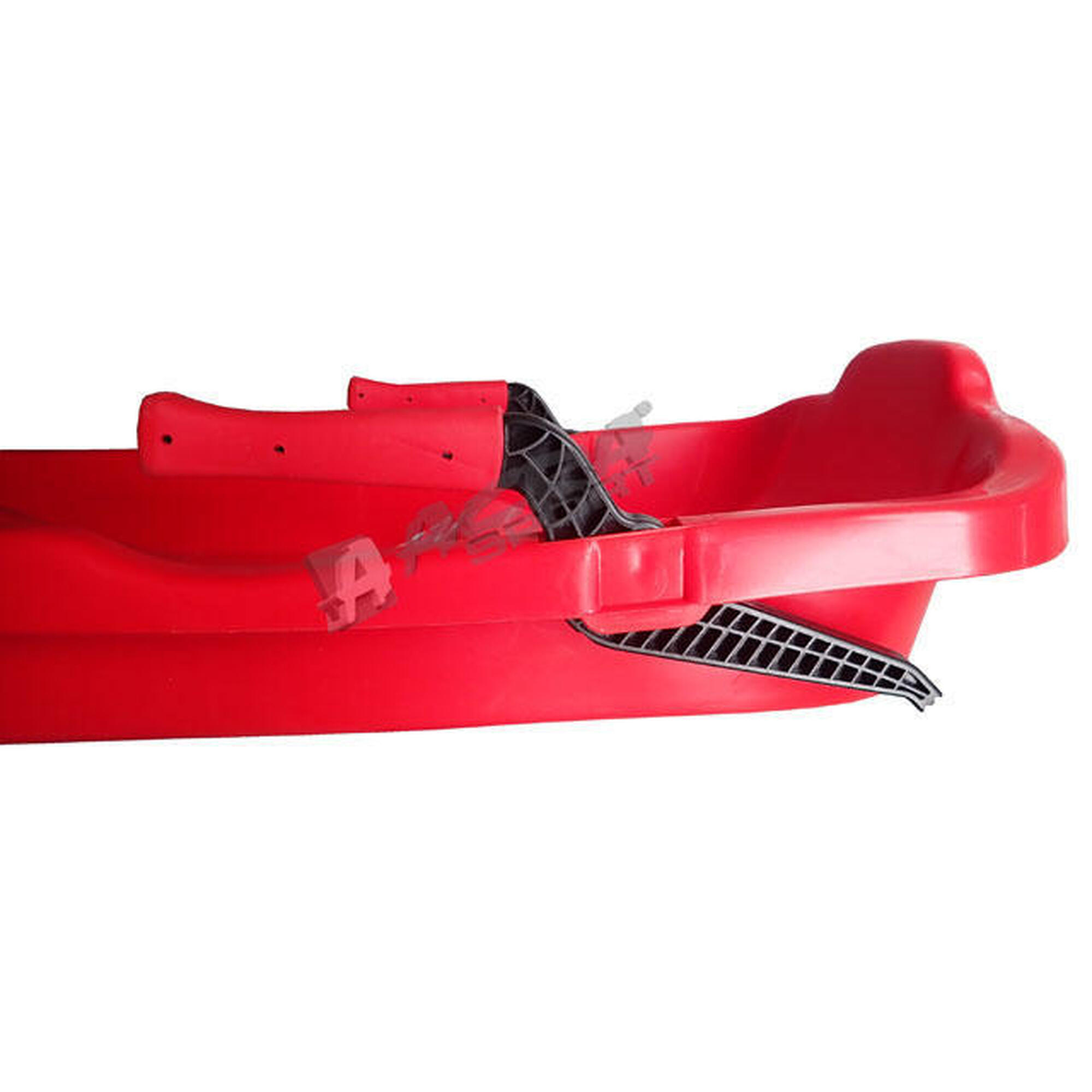 GIZMO RIDERS - Sanie Gizmo Riders TurboJet, roșu, spătar înalt, frână ...