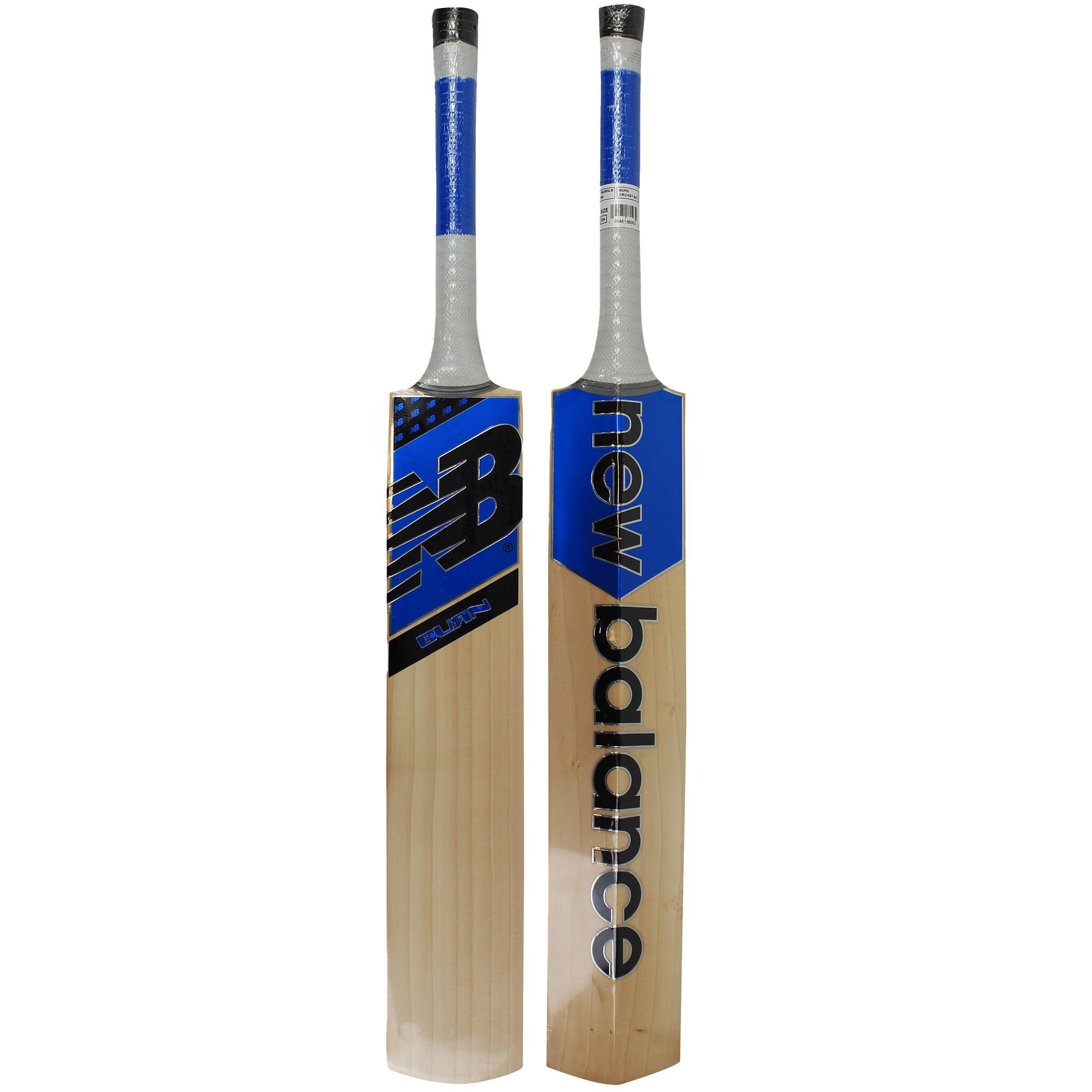 New Balance Burn Adult Mens Blue Cricket Bat | Decathlon