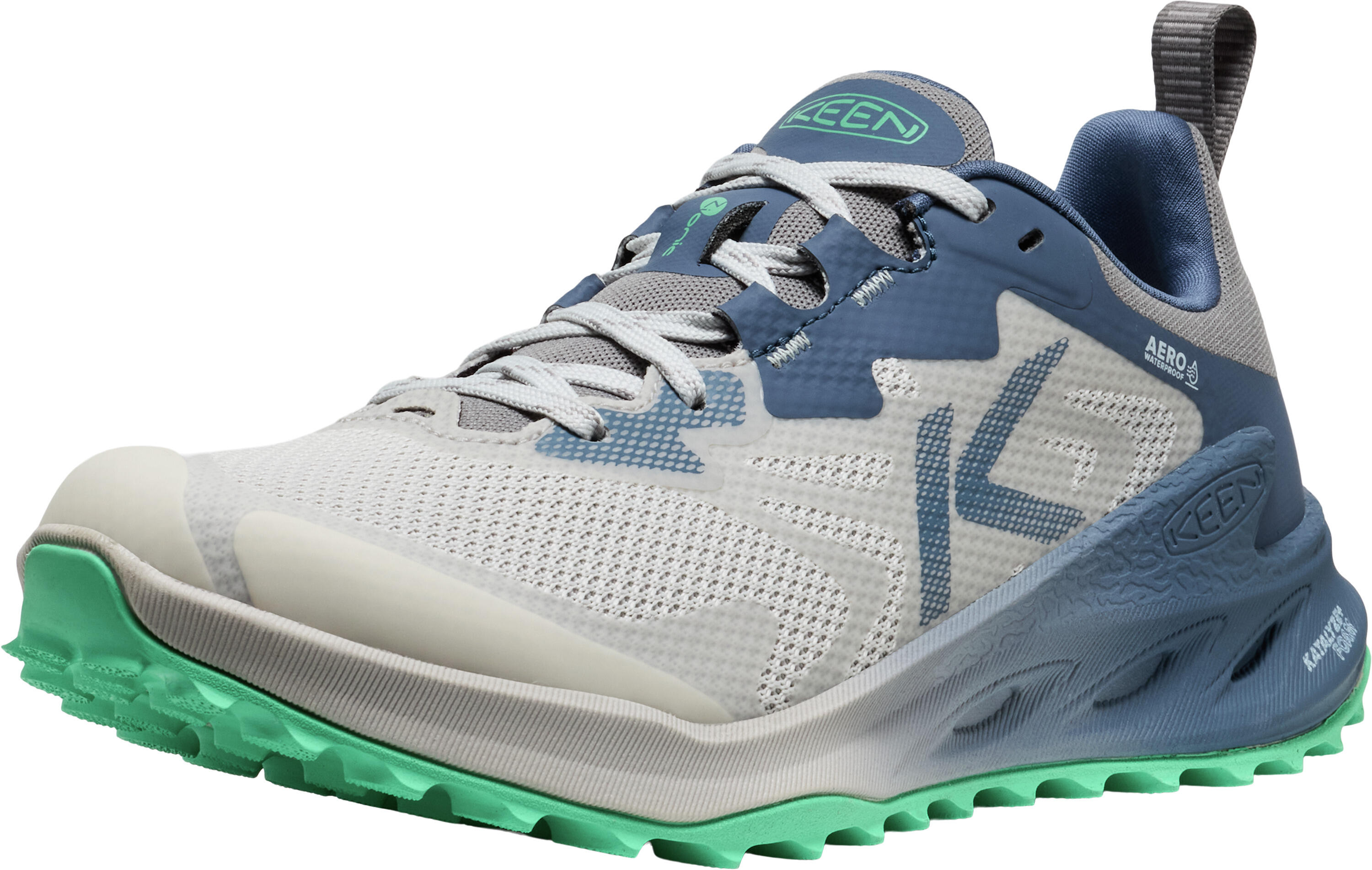 Damen ZIONIC NXT WP W Wanderschuh Dampf/Balladen-Blau | Decathlon