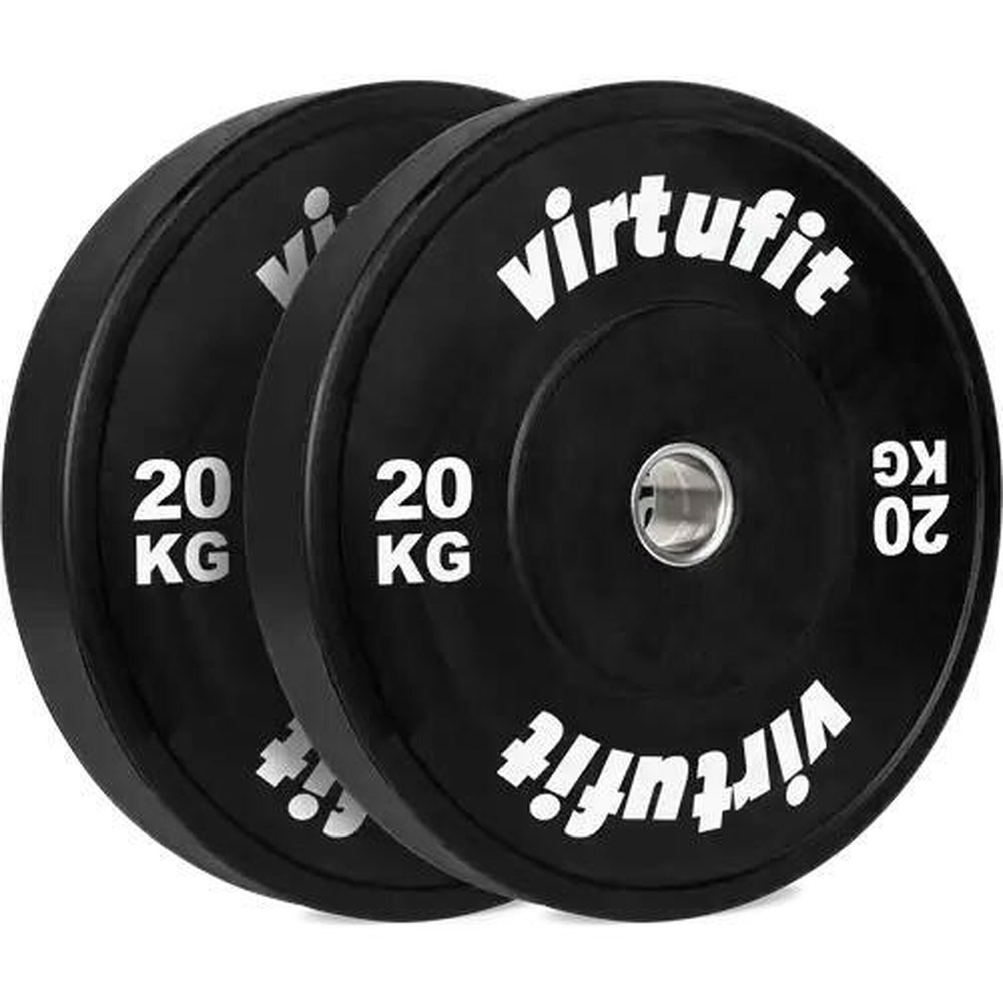 Jeu de Disques de Poids Olympiques - Musculation - 5 à 25 kg- 50 mm ...