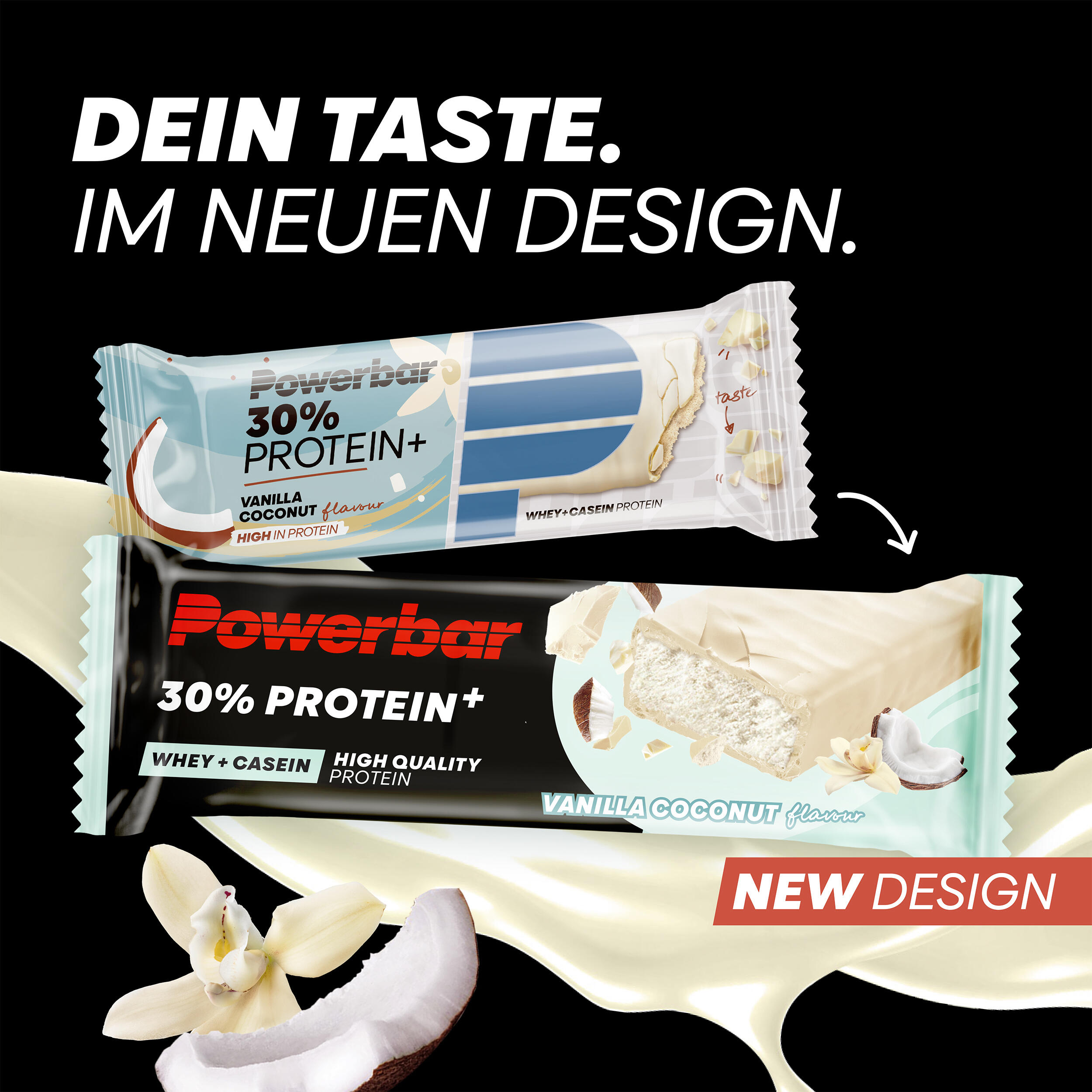 Powerbar Protein Plus Bar 30% (15x55g) Vanilla Coconut - Repen - Eiwit ...