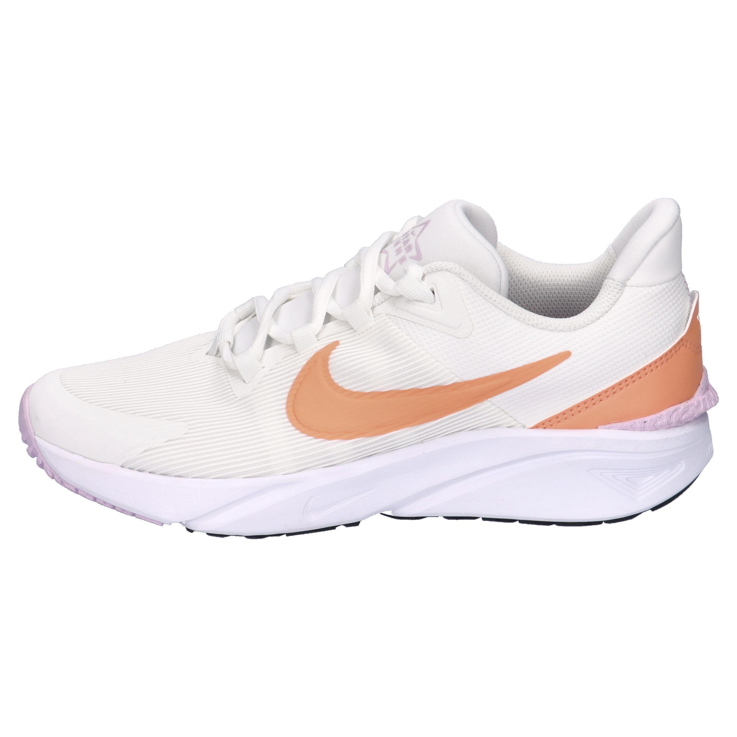 Nike Junior Girls Trainers Star Runner 4 Big KI Running Lace Up Shoe ...