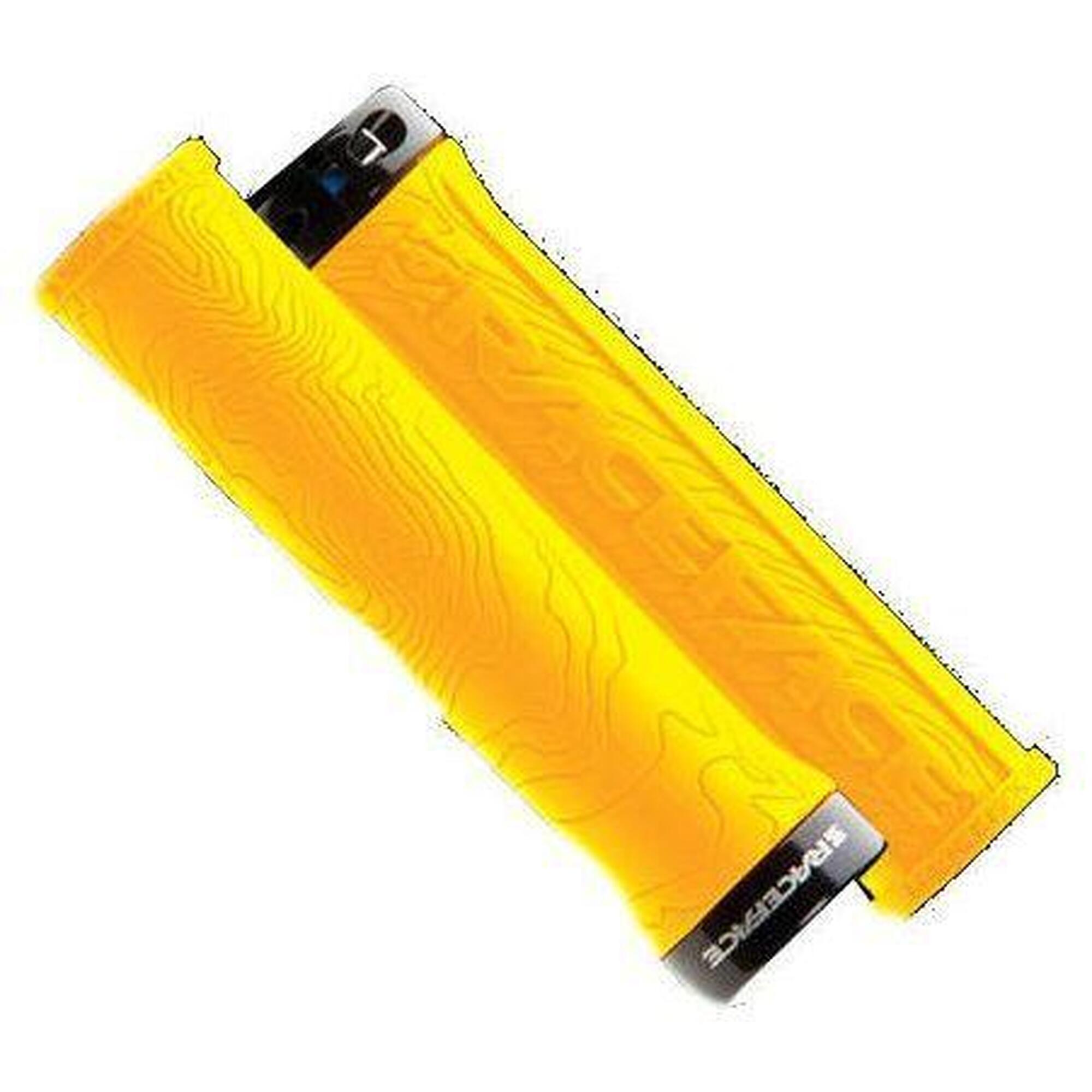 RACE FACE Paire de Grips HALF NELSON Jaune SPORTFUL | Decathlon