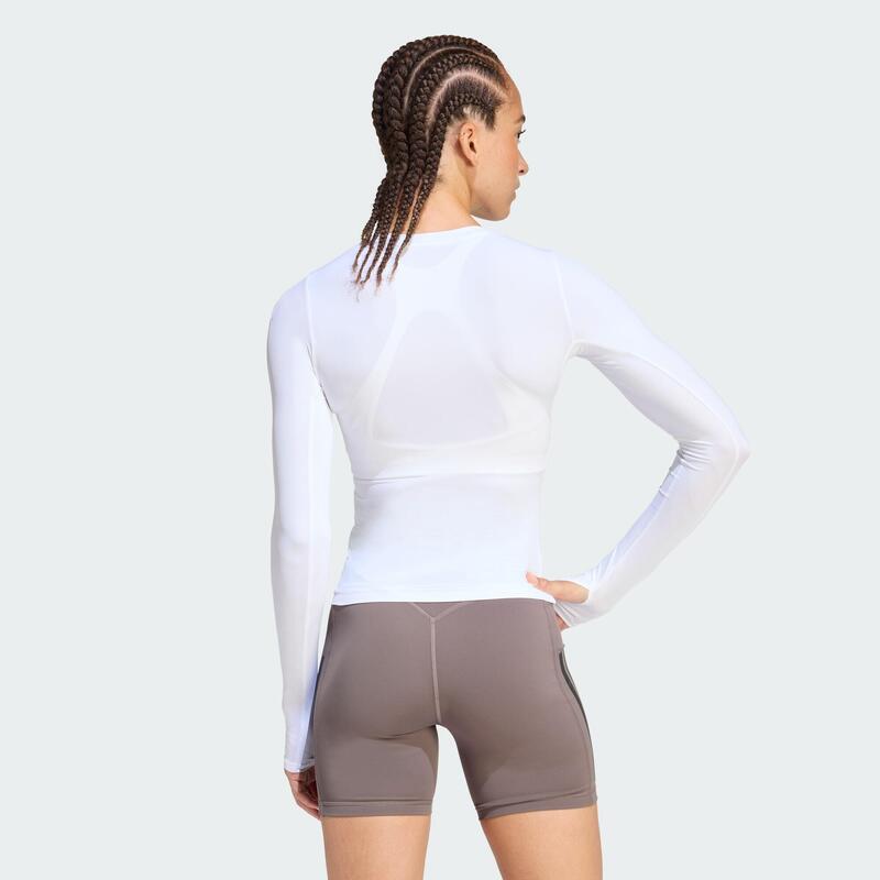 Top Power Essentials Workout Contour Long Sleeve ADIDAS - Decathlon