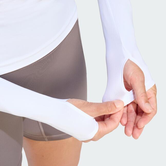 Top Power Essentials Workout Contour Long Sleeve ADIDAS - Decathlon