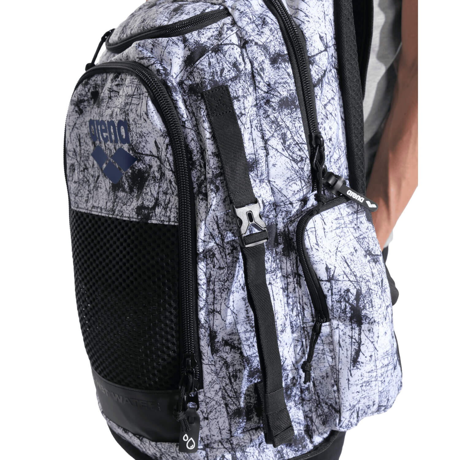 Arena All‑Set Backpack 45 L Print - Swim Bag For Pool Gym Gear ...