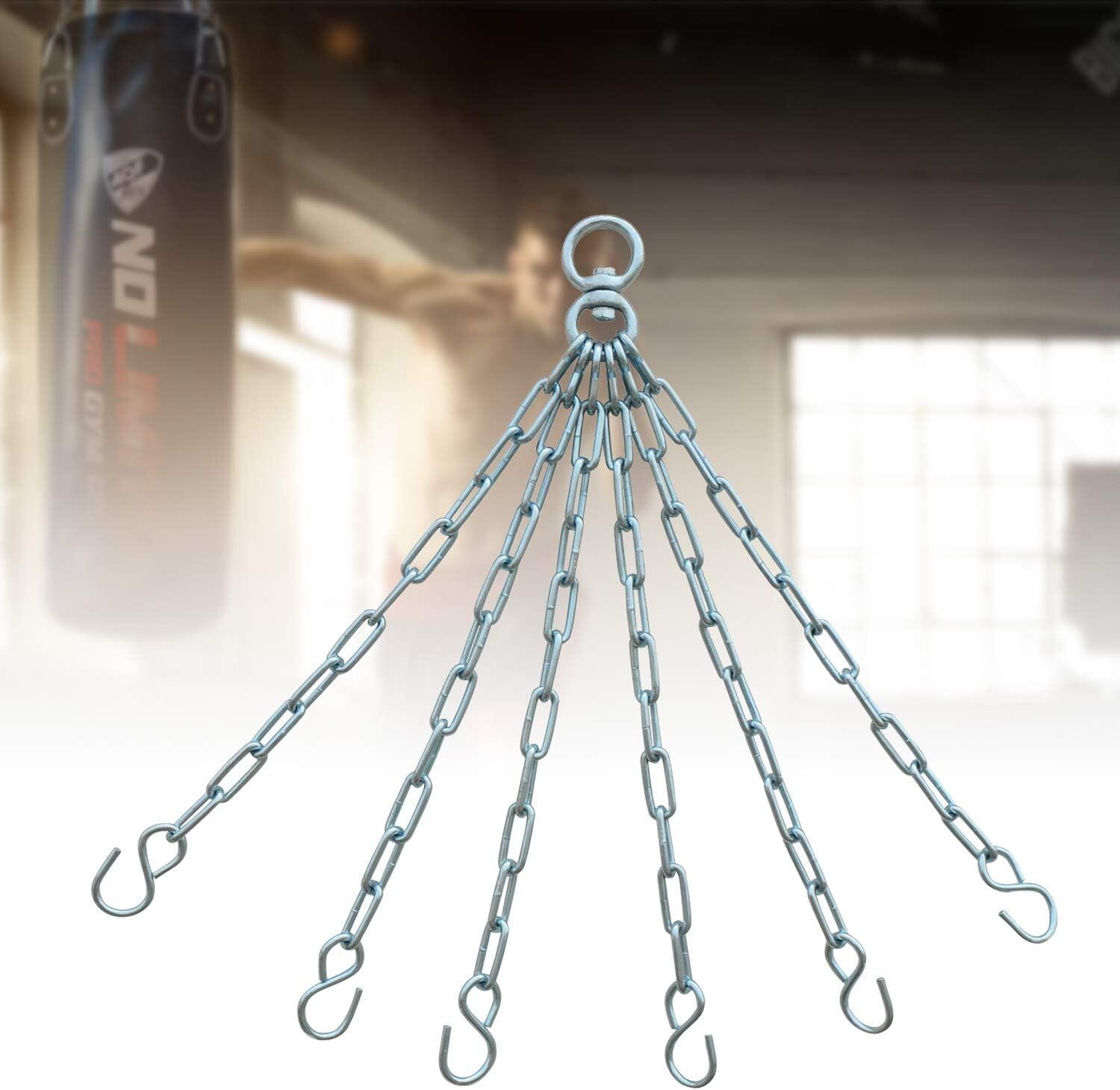 AQF Heavy Duty Boxing Punch Bag Wall Mount with 3Panel Iron Chains. AQF ...