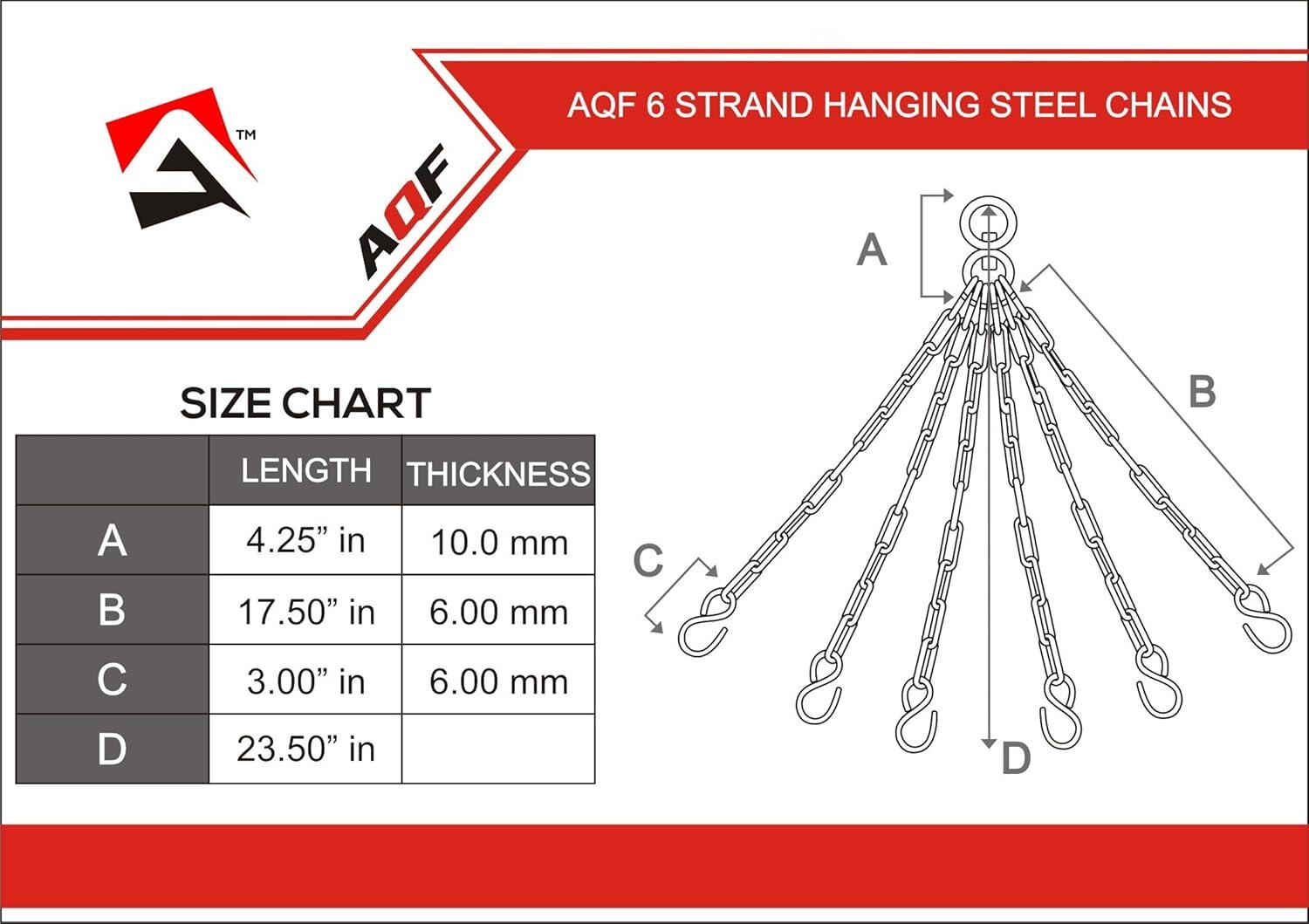 AQF Heavy Duty Boxing Punch Bag Wall Mount with 3Panel Iron Chains. AQF ...