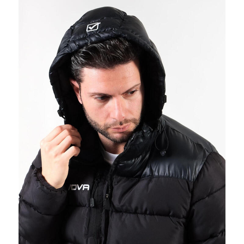 GIVOVA - Geacă lungă Givova Bench, negru, 2XL | Decathlon