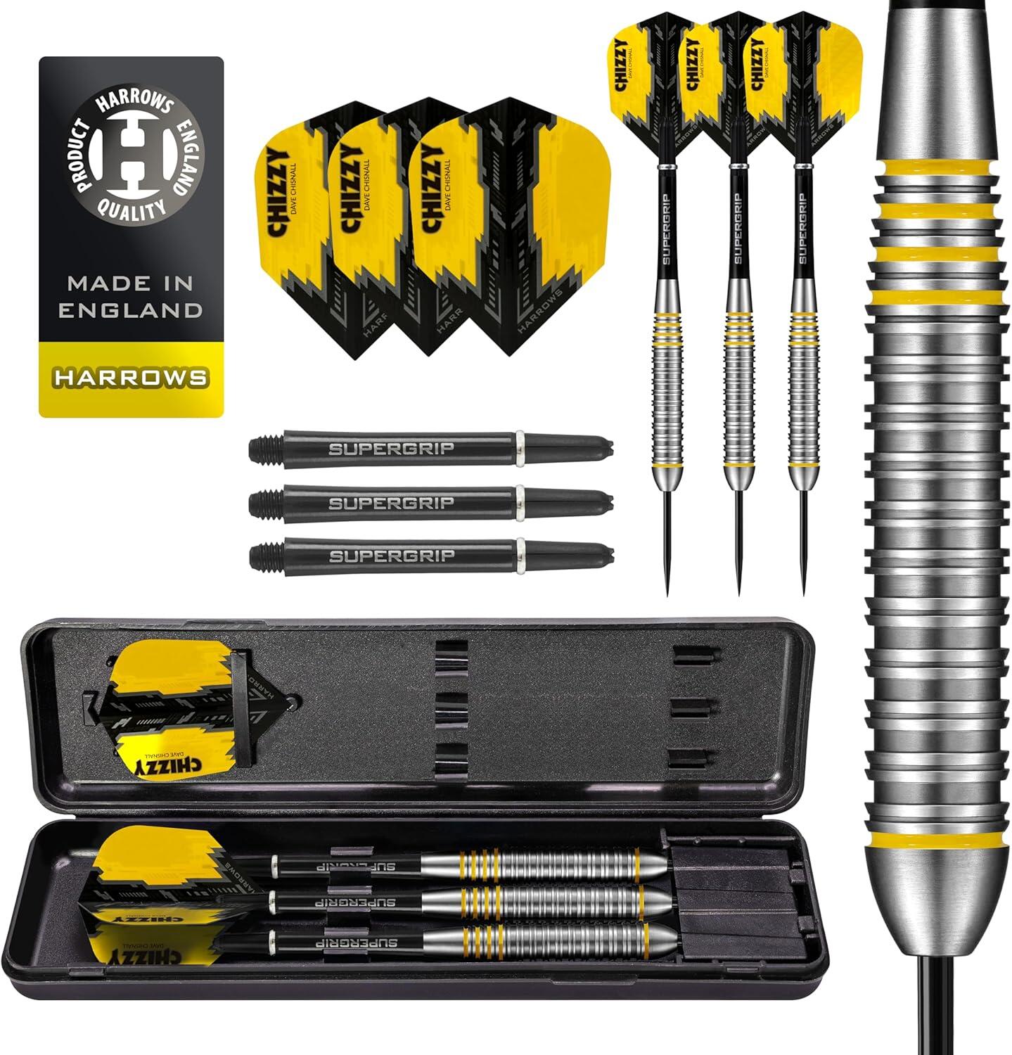 Chizzy High Grade Alloy Steel Tip Darts Set 21g | Decathlon