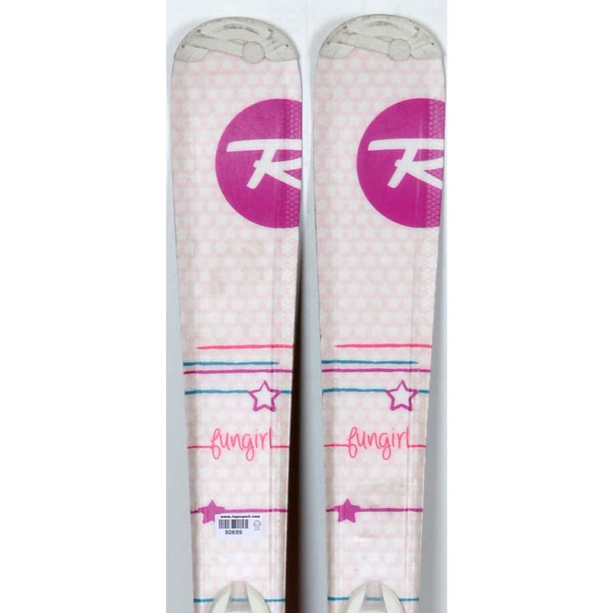 RECONDITIONNE - Skis junior Rossignol FUN GIRL Xpress Jr - BON ...