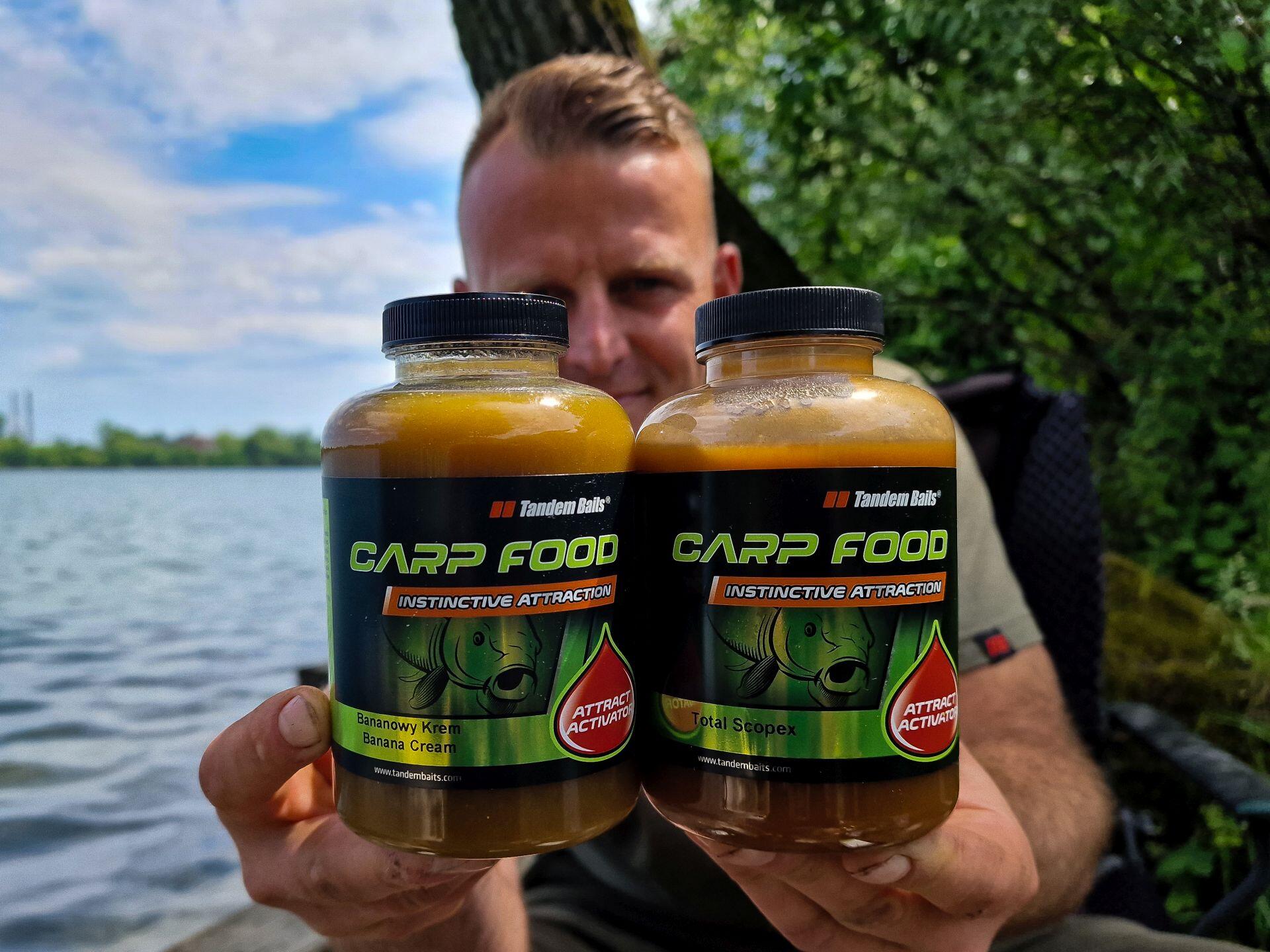 Activateur Attract Carp Food Fish Mix 500ml Lot de 2 TANDEM BAITS ...