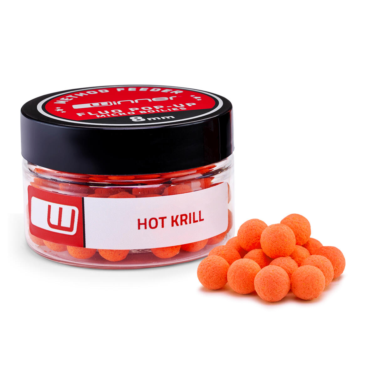 Method/Feeder Mini Pop-Up Boilies Red Krill 8mm/20g | Decathlon