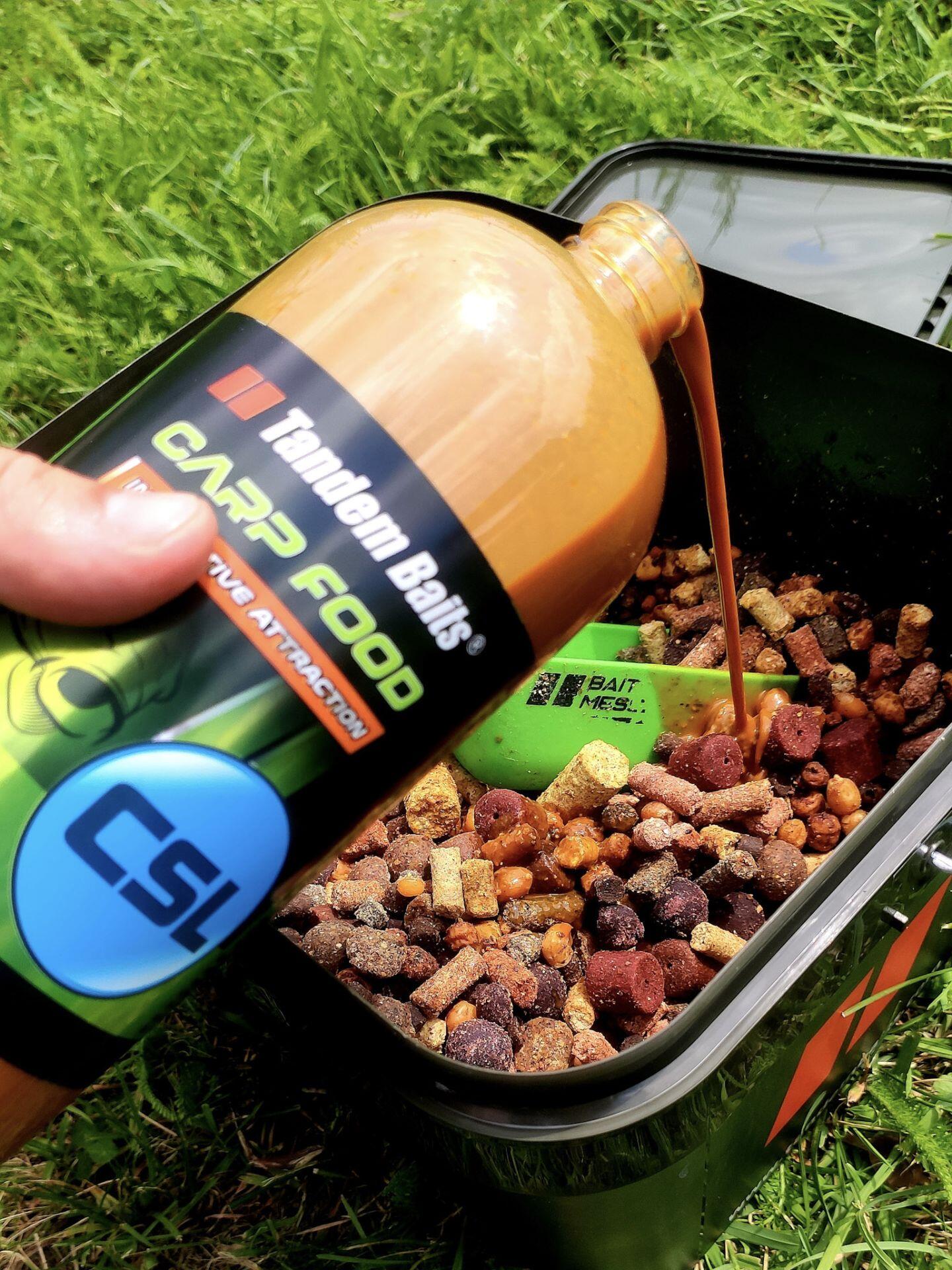 Liquide Naturel CSL Carp Food Pure Krill 1000ml TANDEM BAITS | Decathlon