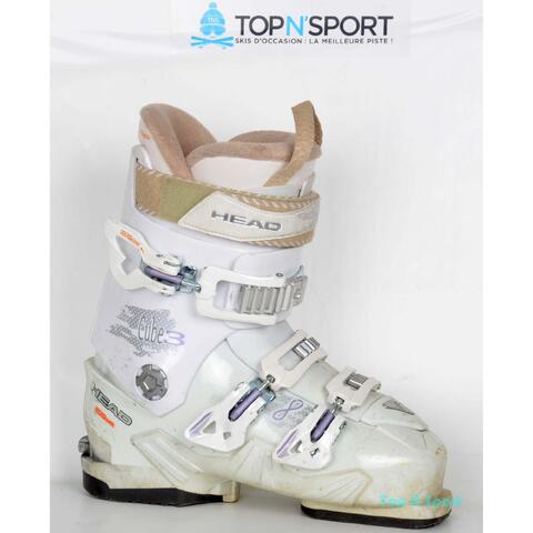 Head CUBE 3 8 W white - chaussures de ski d'occasion Femme HEAD | Decathlon