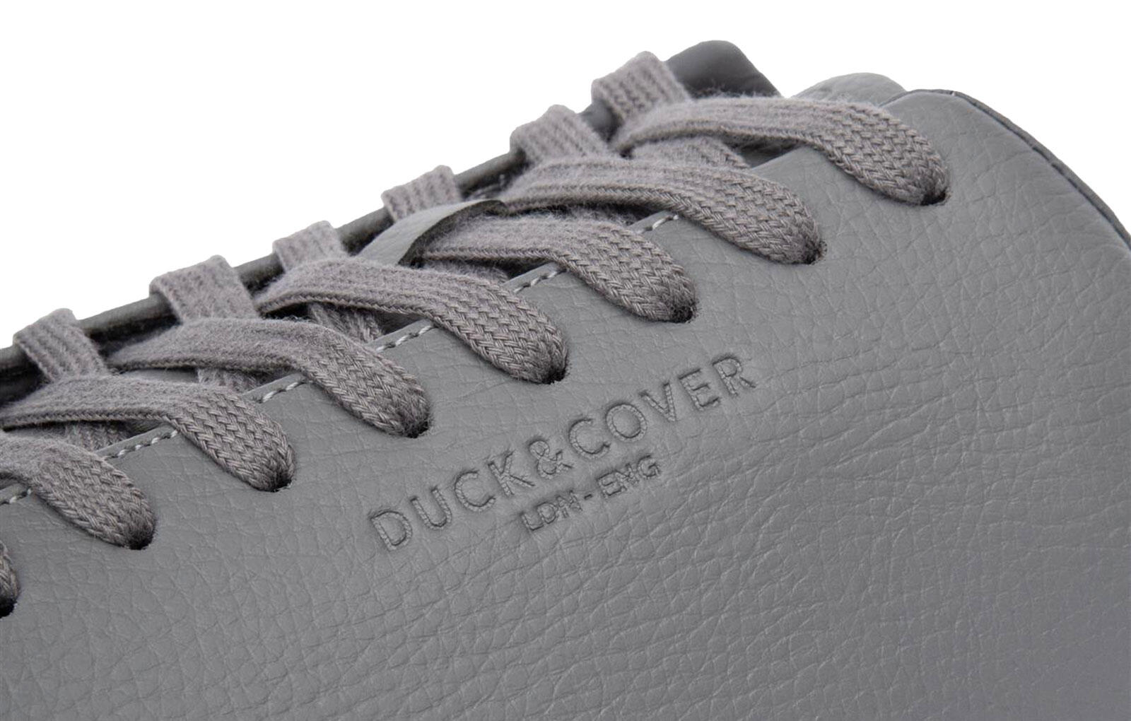 Duck And Cover Kremes Men's Trainers — PU Leather-Look Upper, Spare ...