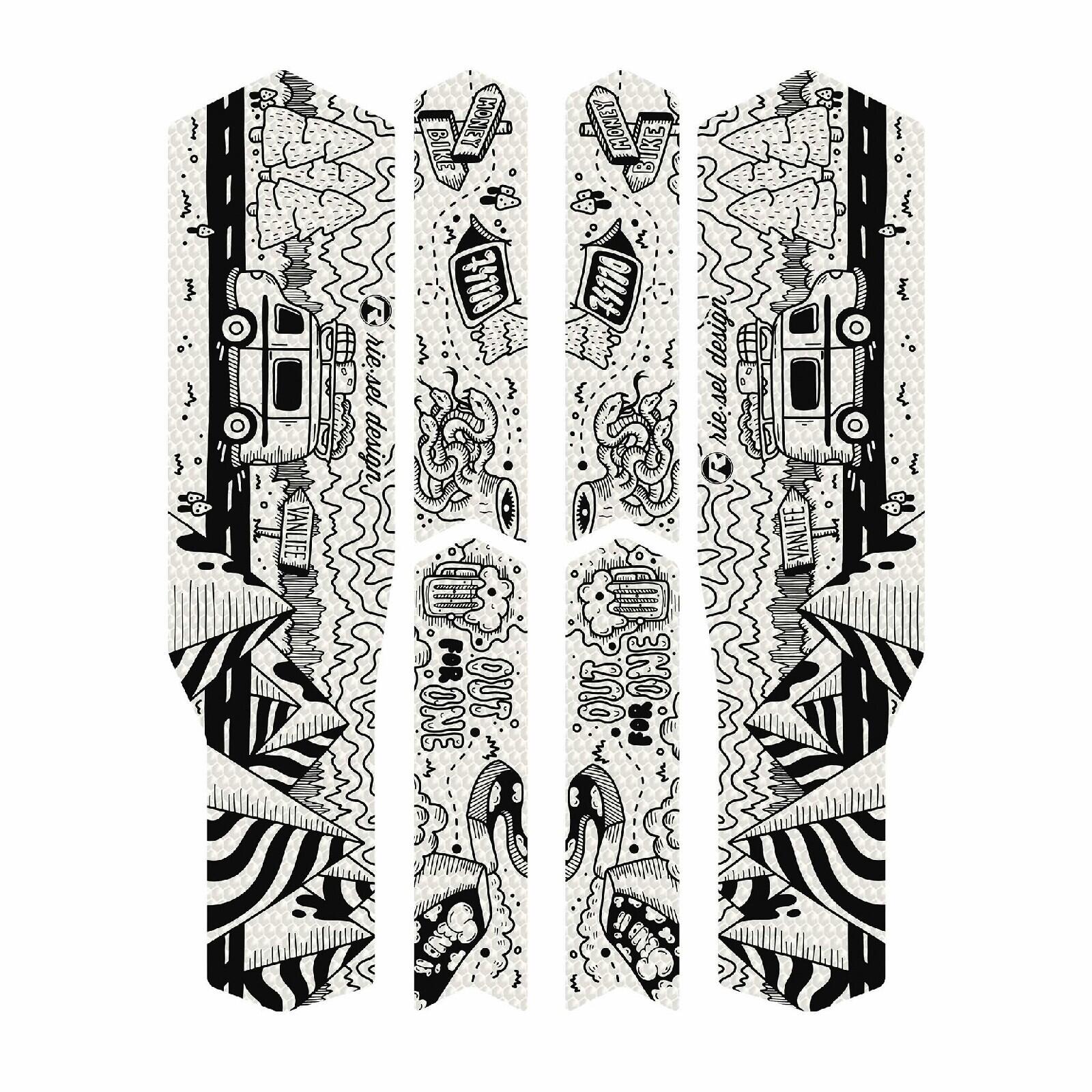 Base/shroud protection film kit Riesel Design Chain:Tape 3000 Vanlife ...