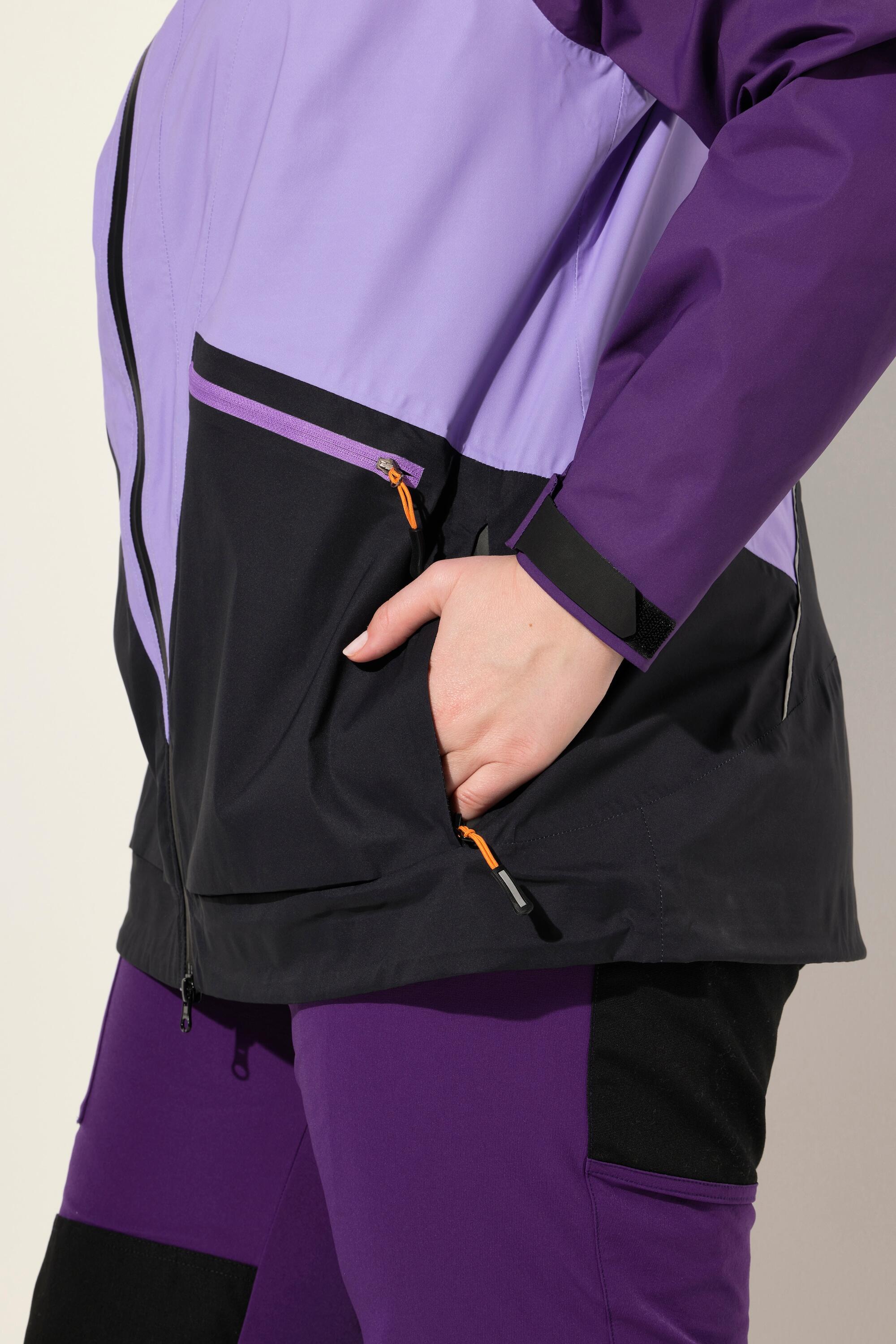 Women's Technical Waterproof Jacket 10,000 mm Black with Removable ...