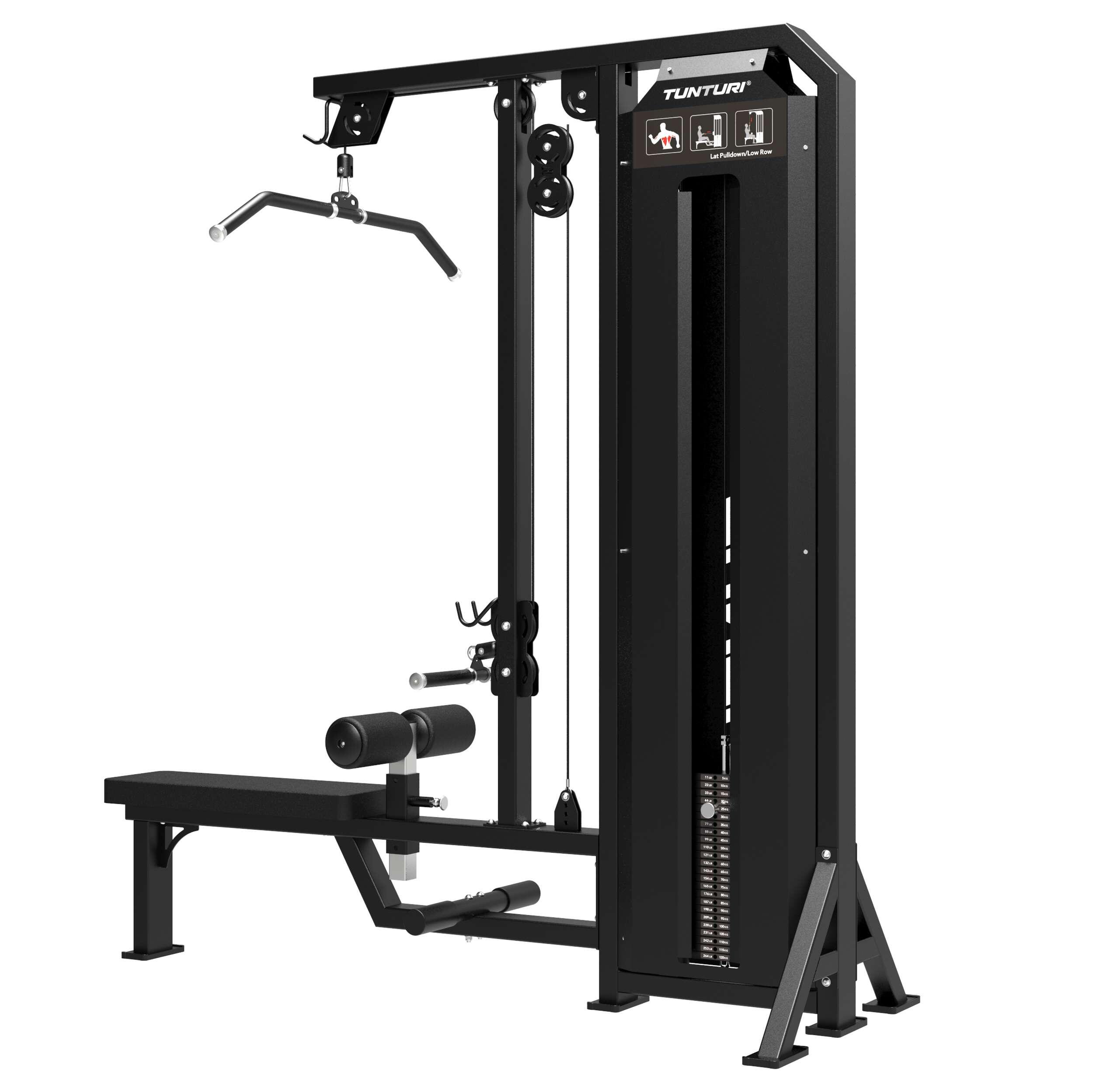 Platinum Dual Lat Pulldown Low Row Krachtstation Selectorized V-serie ...