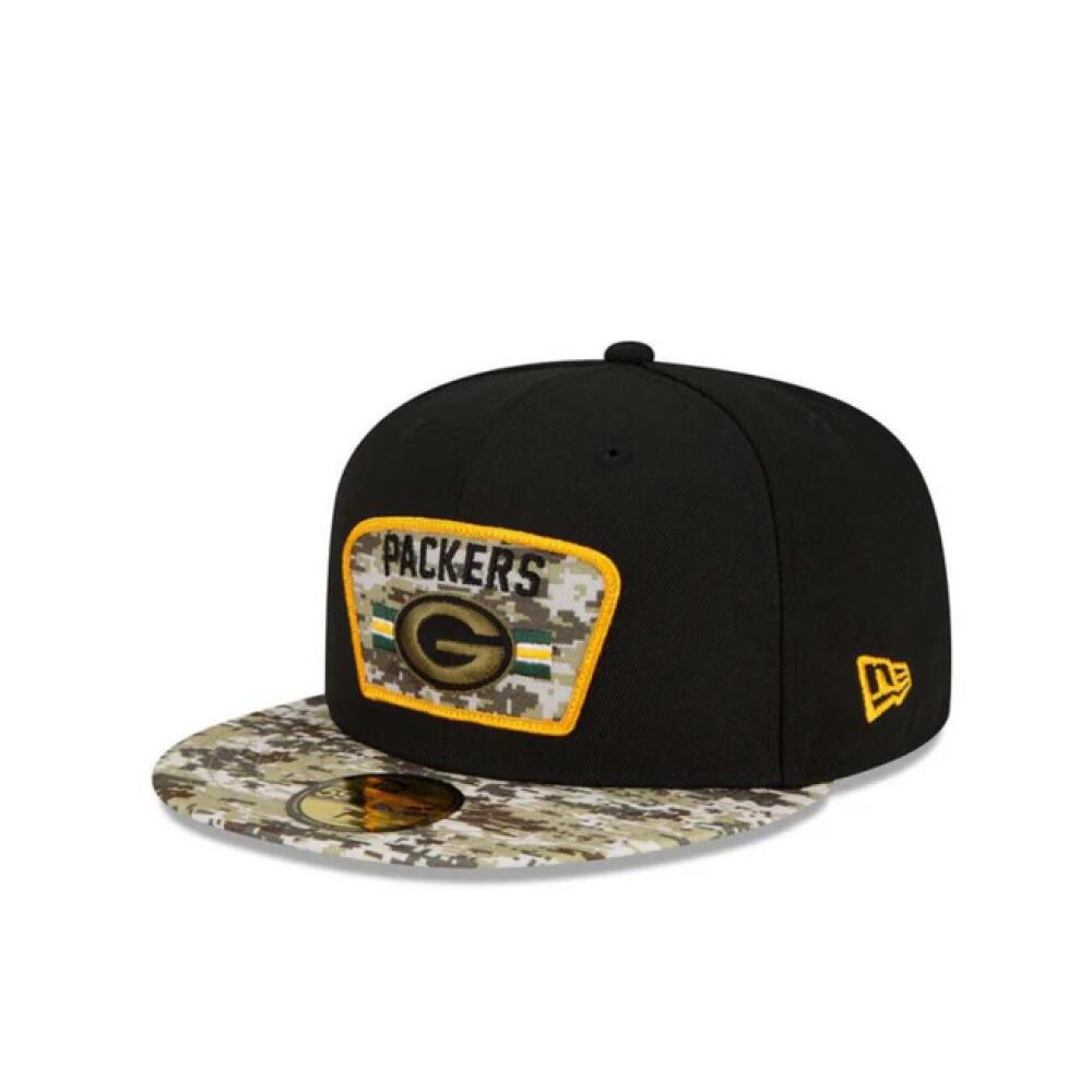 Green Bay Packers Cap Adult NFL New Era American Football Snapback ...