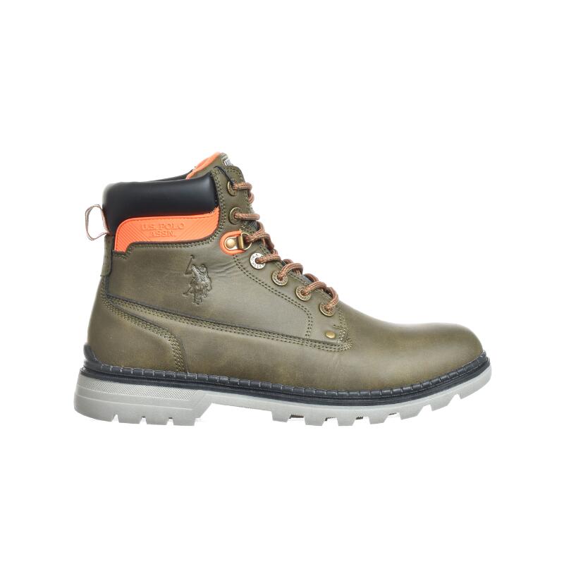 US Polo Assn Mil Herren Mid Boots, Gr. 43, Fluo-Orange | Decathlon