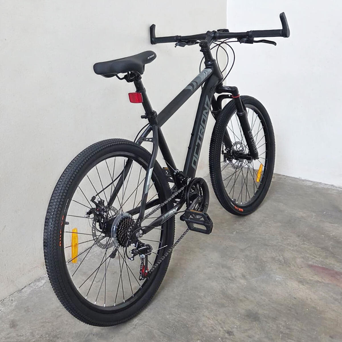 Octronz eXplorer Mountain Bike X26-S (Black-Grey) - 21 Speed MTB