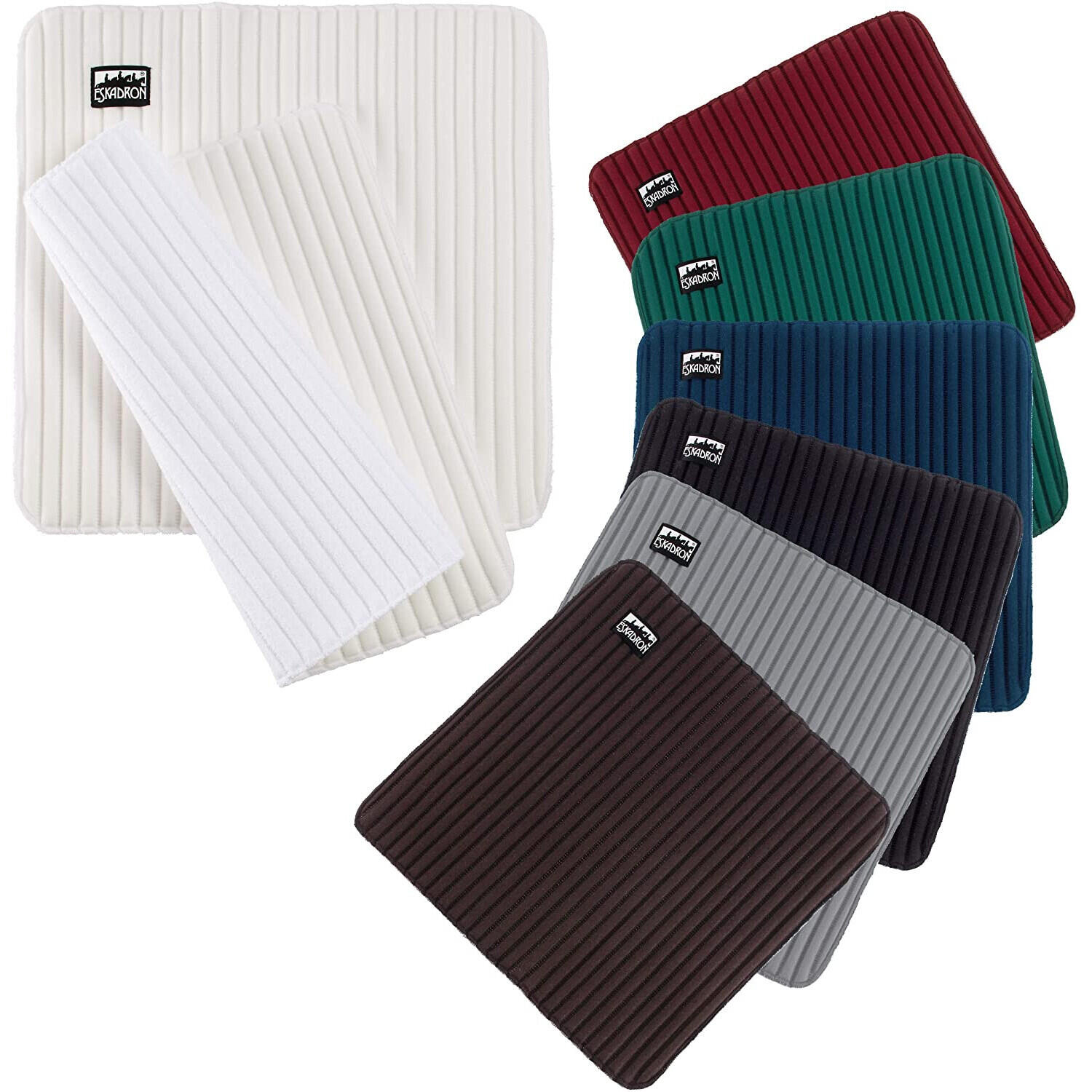 Coppia di flanelle per cavalli Eskadron Climatex 32 x 45 cm | Decathlon