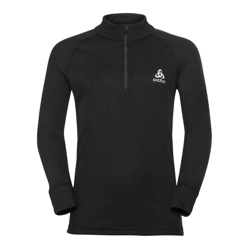 T-shirt thermique Odlo Active Warm col roul manches longues clair ODLO ...