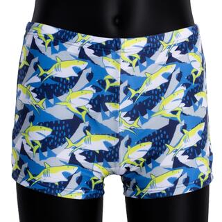 BOY BOXER SQUBA Shark Series boys' swim boxer — 4 Años SCUBAPRO | Decathlon
