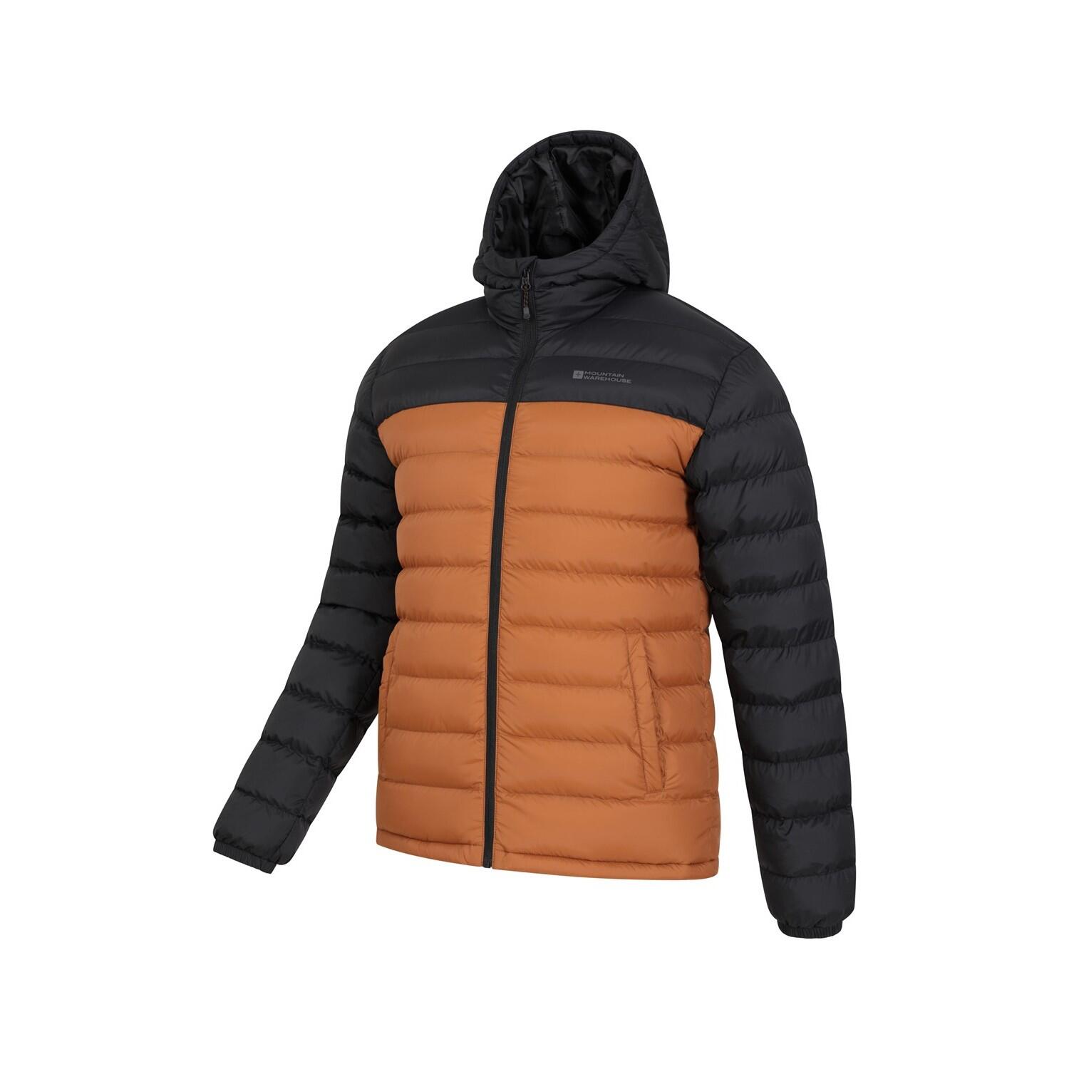 Mens Seasons II Padded Jacket (Gold) MOUNTAIN WAREHOUSE | Decathlon