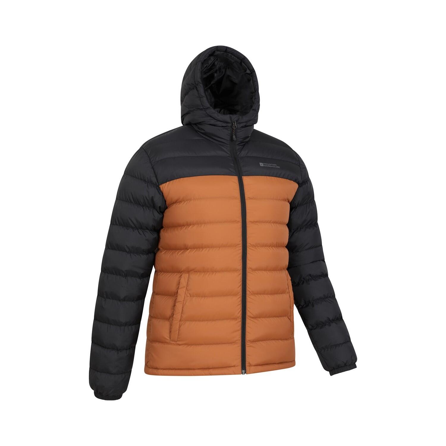 Mens Seasons II Padded Jacket (Gold) MOUNTAIN WAREHOUSE | Decathlon