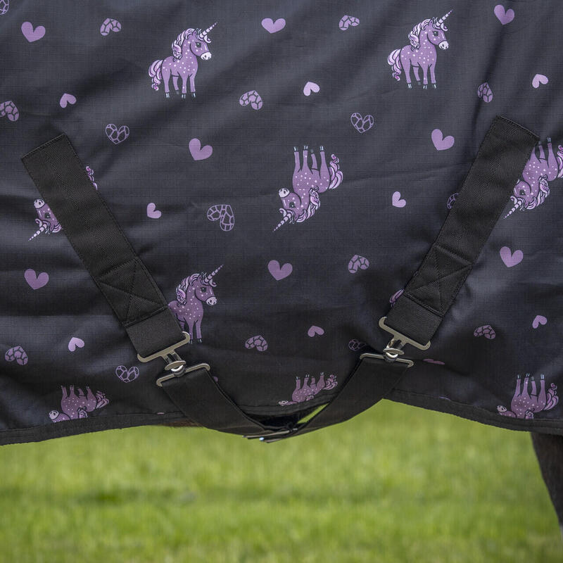 Outdoor-Decke für Pferde QHP Lize 100g | QHP | Decathlon.ch