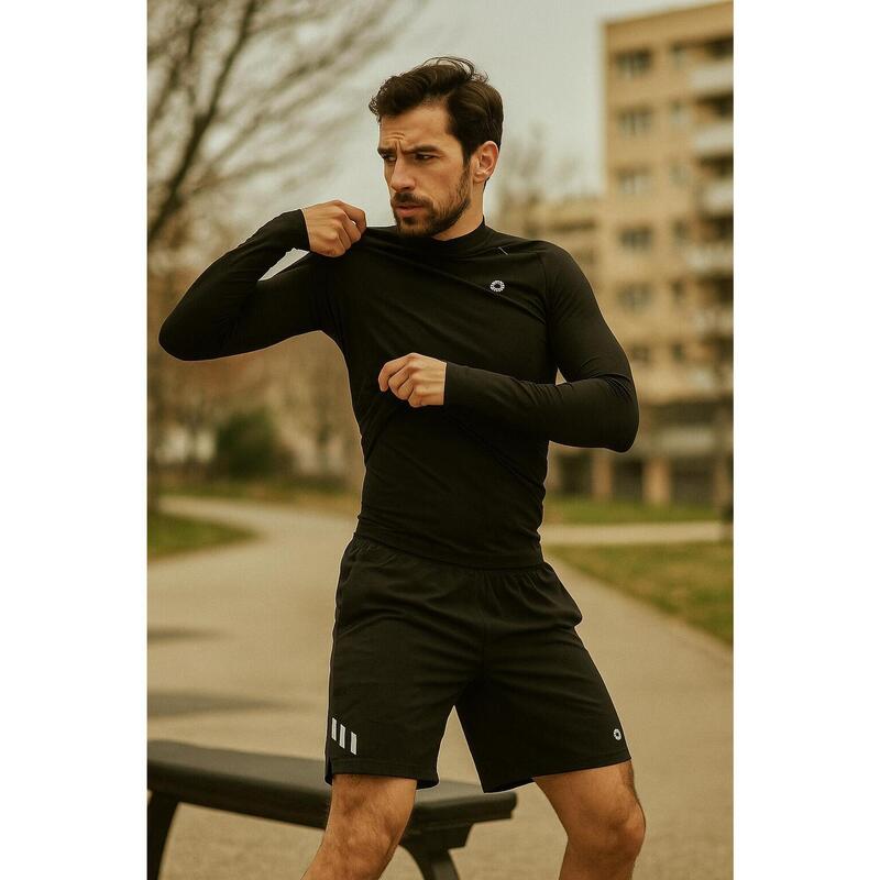 KEADA SPORTS - Layer de bază sportiv esențial pentru bărbați cu mâneci ...